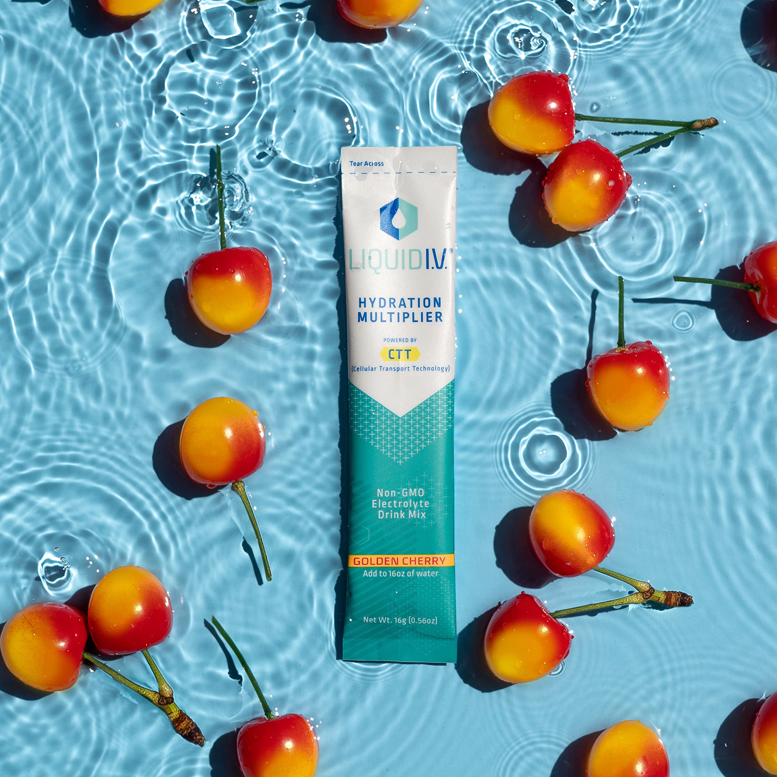 Buy Liquid I.V. Hydration Multiplier - Golden Cherry - Hydration Powder ...