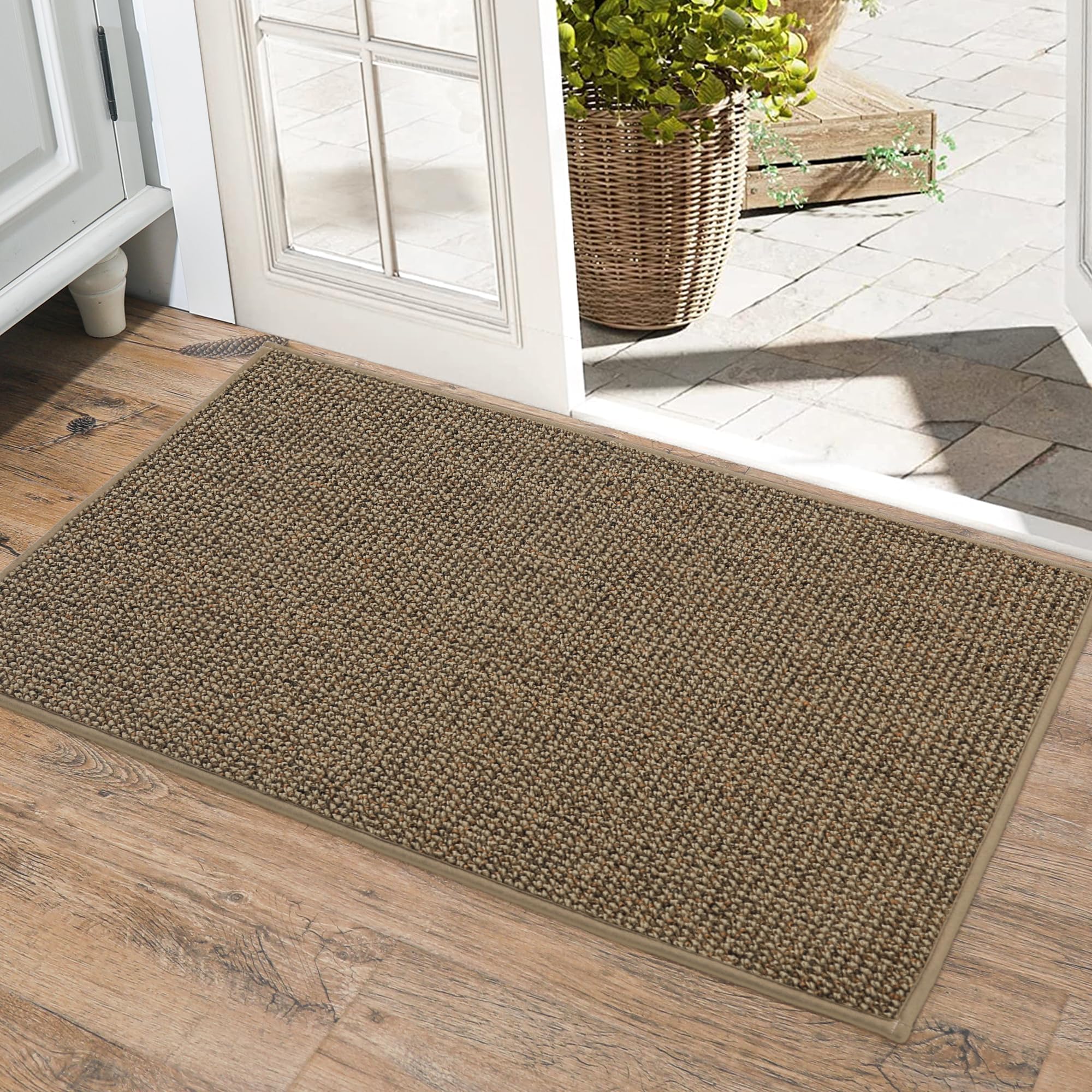 Amazon.com: Apache Mills Apache Rib 2' x 3' Non Slip Dirt Trapping ...