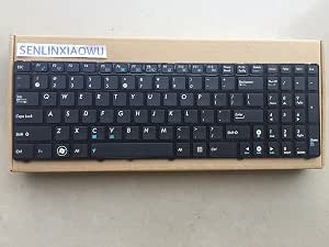 Amazon.com: New US Keyboard with Frame for ASUS K53 K53E K53E-1A K53S ...