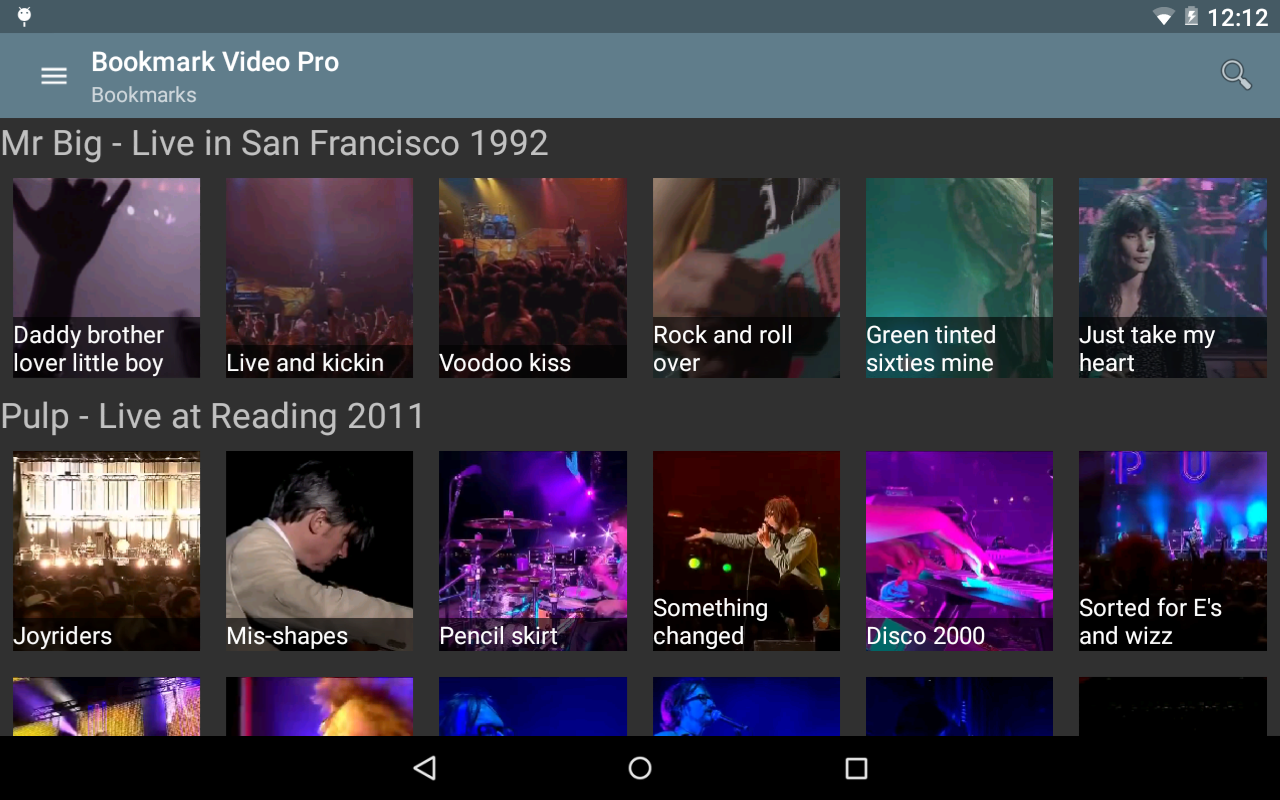 Bookmark Video Free - App on Amazon Appstore