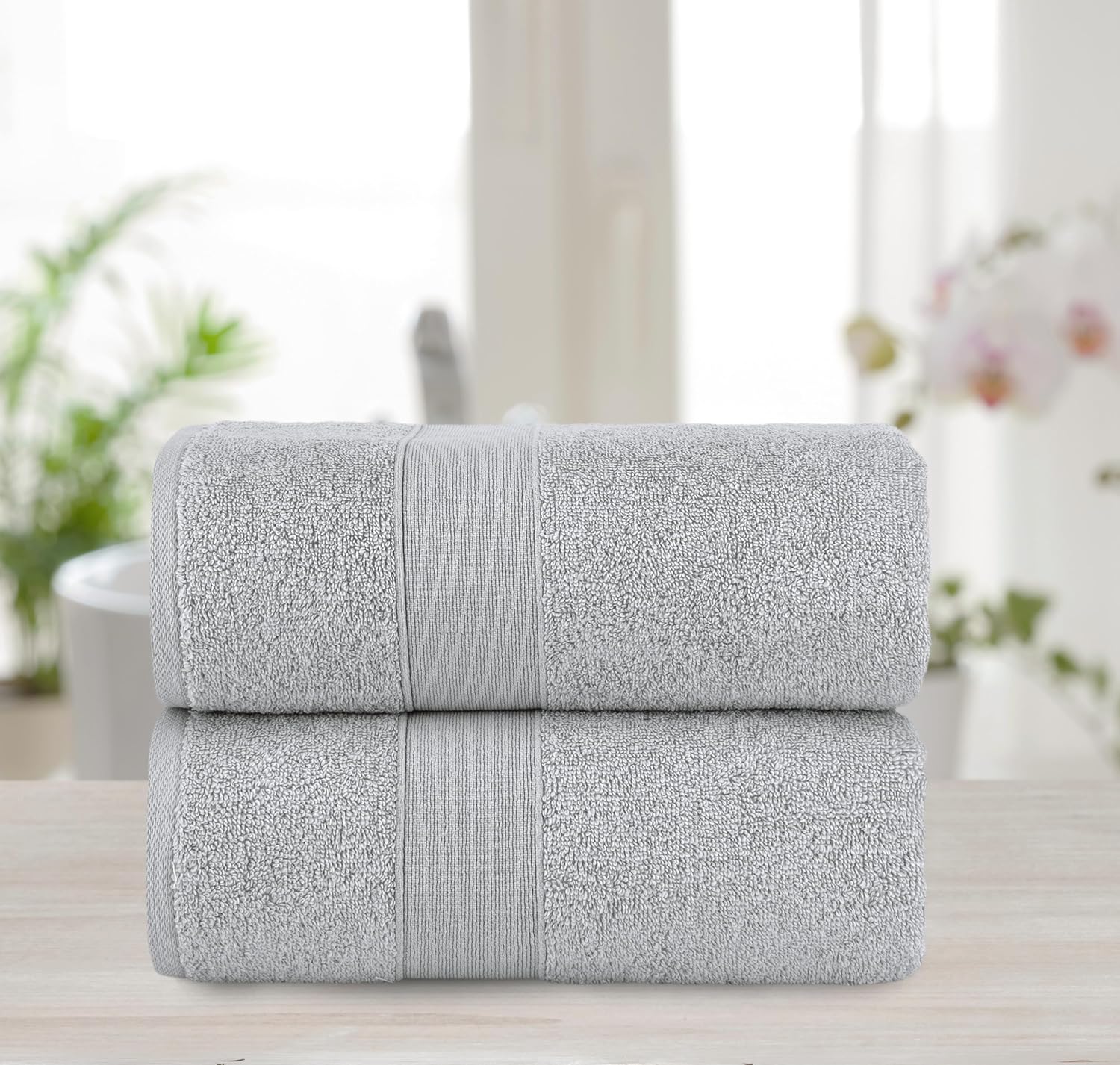 Amazon.com: Chic Home Luxurious 2-Piece 100% Pure Turkish Cotton Bath ...