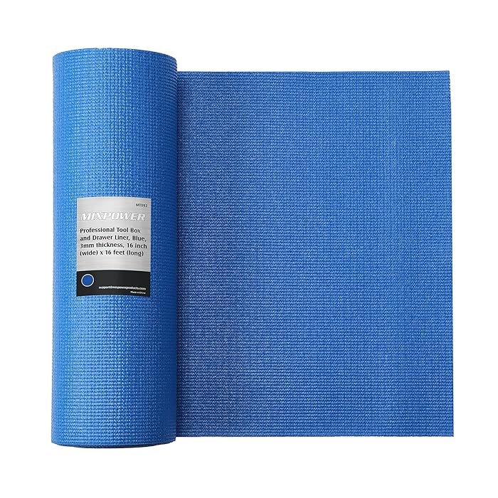 Buy MIXPOWER Professional Tool Box Liner and Drawer Liner, Easy Cut Non ...