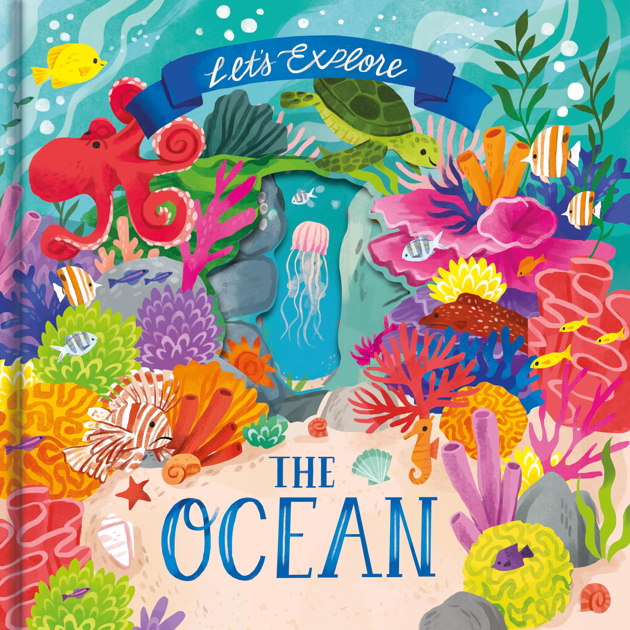 Let's Explore the Ocean (Nature Die-Cut Books): Amazon.co.uk ...
