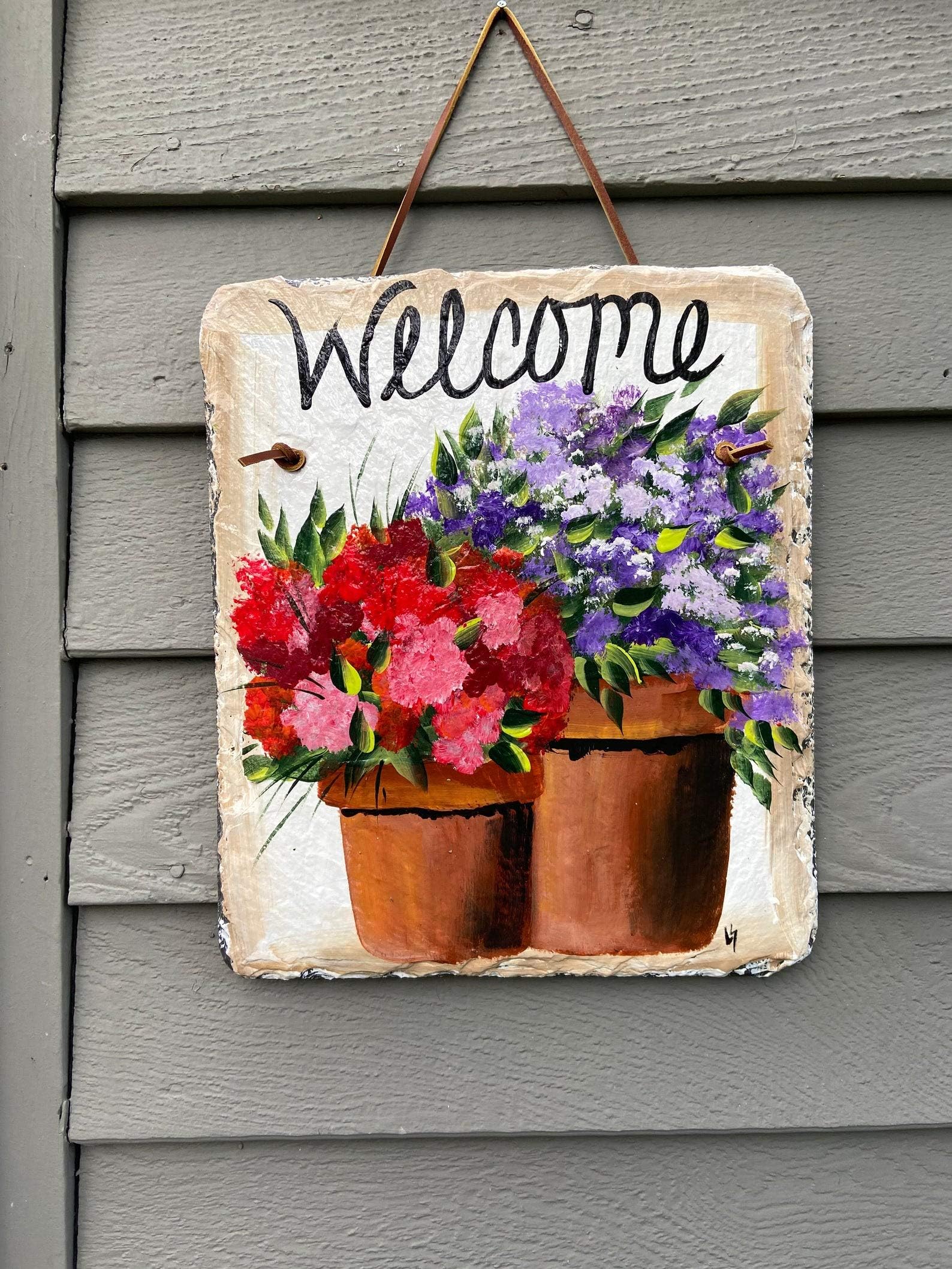 Amazon.com: EwdeWwo Summer Welcome Wall Hanging Sign- Welcome ...