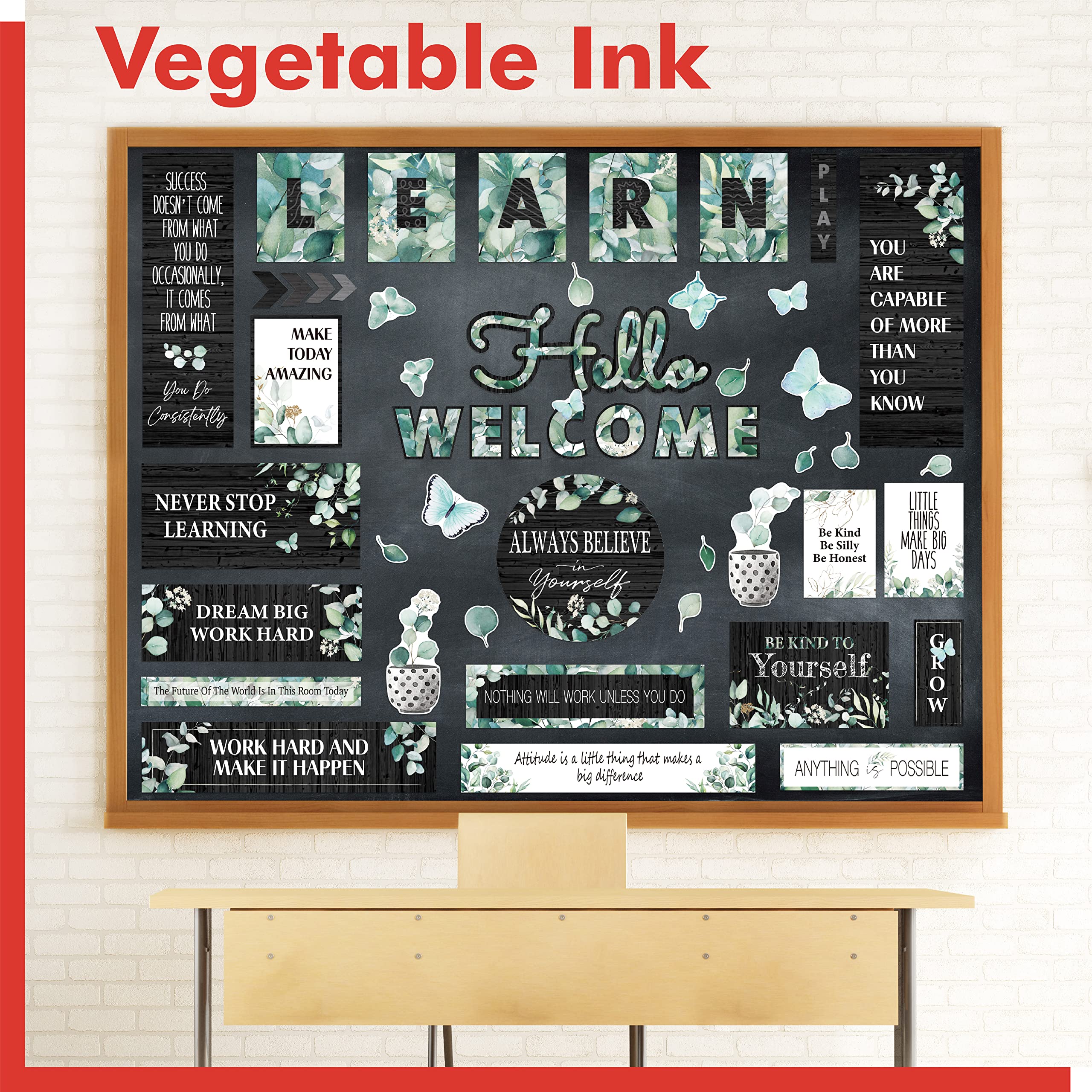 Snapklik.com : 50PCS Modern Farmhouse Bulletin Board Decor ...