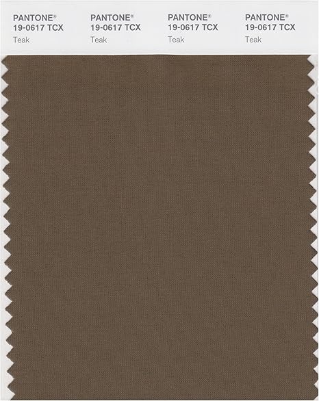 PANTONE Smart 19-0617X Color Swatch Card, Teak : Amazon.co.uk: DIY & Tools