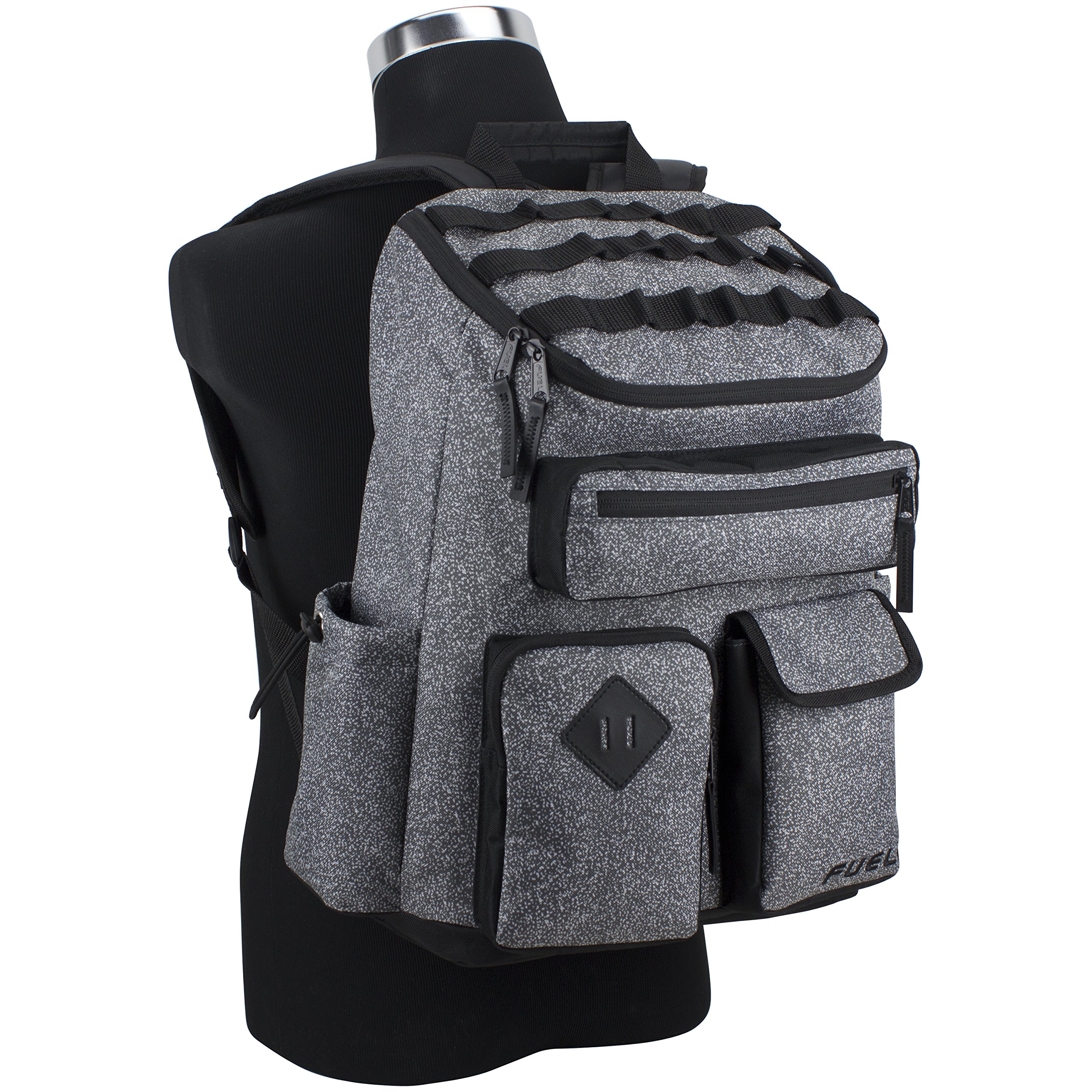 Snapklik.com : FUEL Multi-Pocket Cargo Travel Backpack Luggage Bag