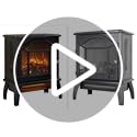 Amazon.com: KOFOHON Freestanding Electric Fireplace Heater,Portable ...