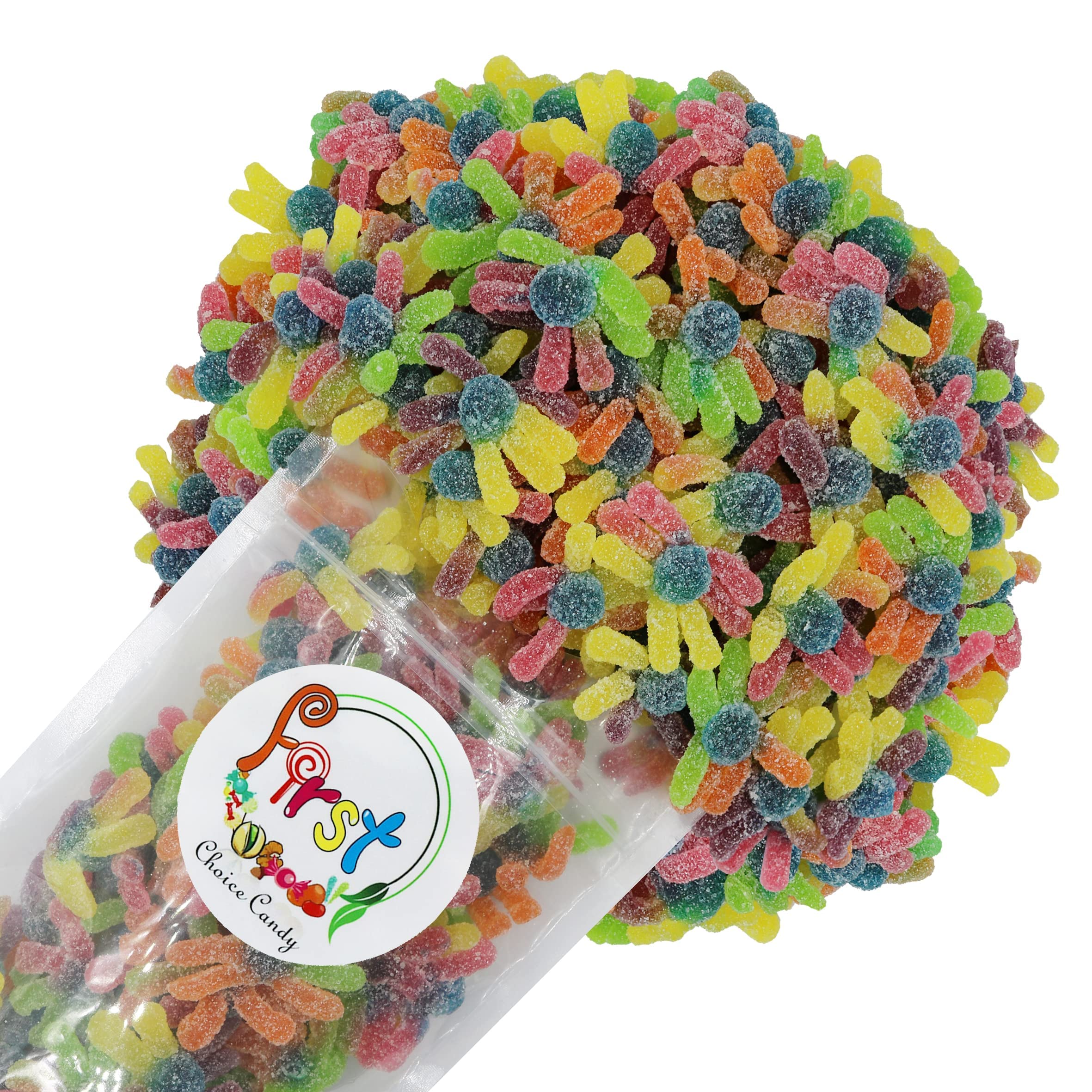Amazon.com : FirstChoiceCandy Sour Gummy Octopus (Sour Rainbow, 2.2 ...