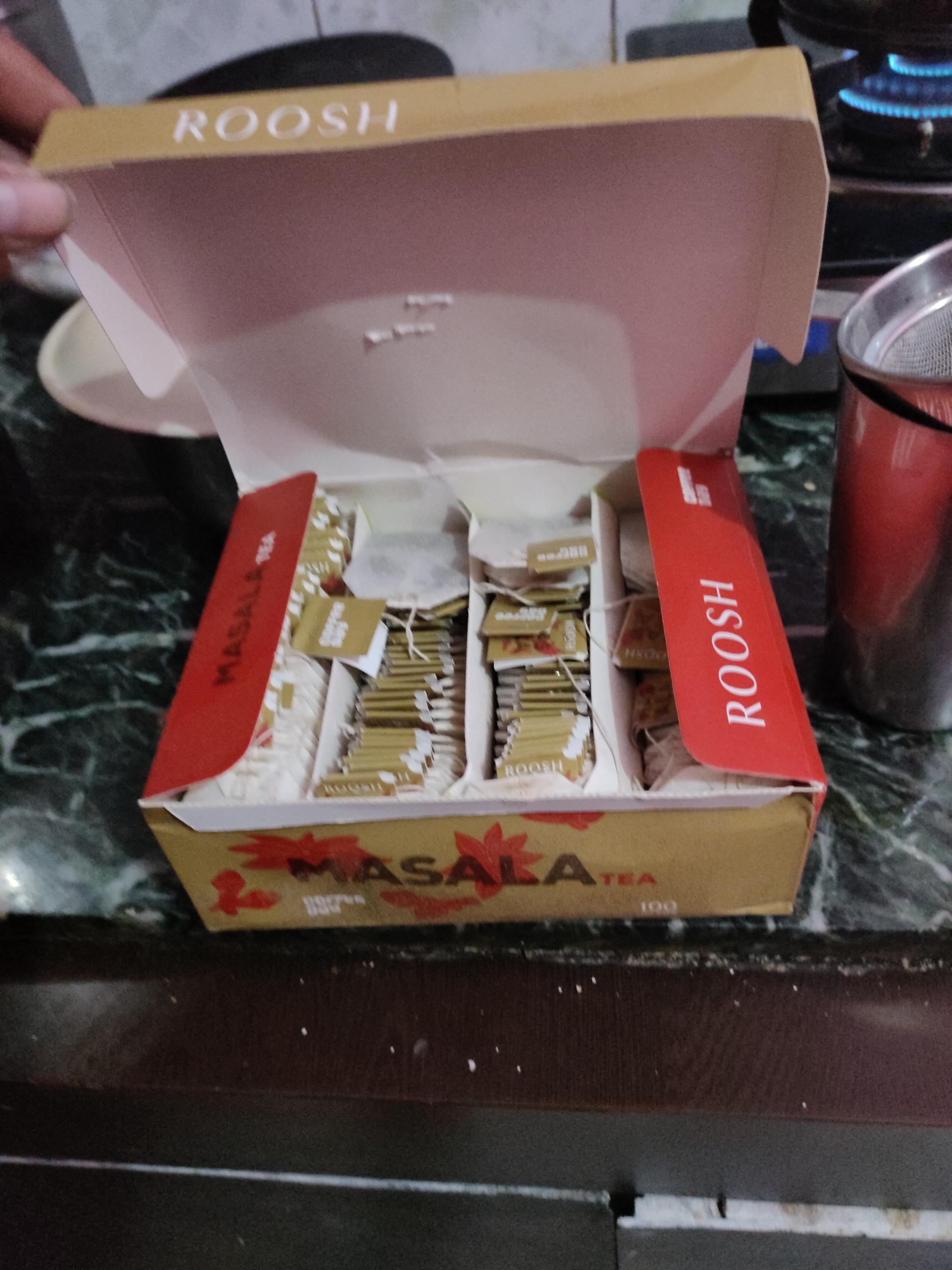coffee day beverages Roosh Premium Masala Tea -100 Tea Bags : Amazon.in ...