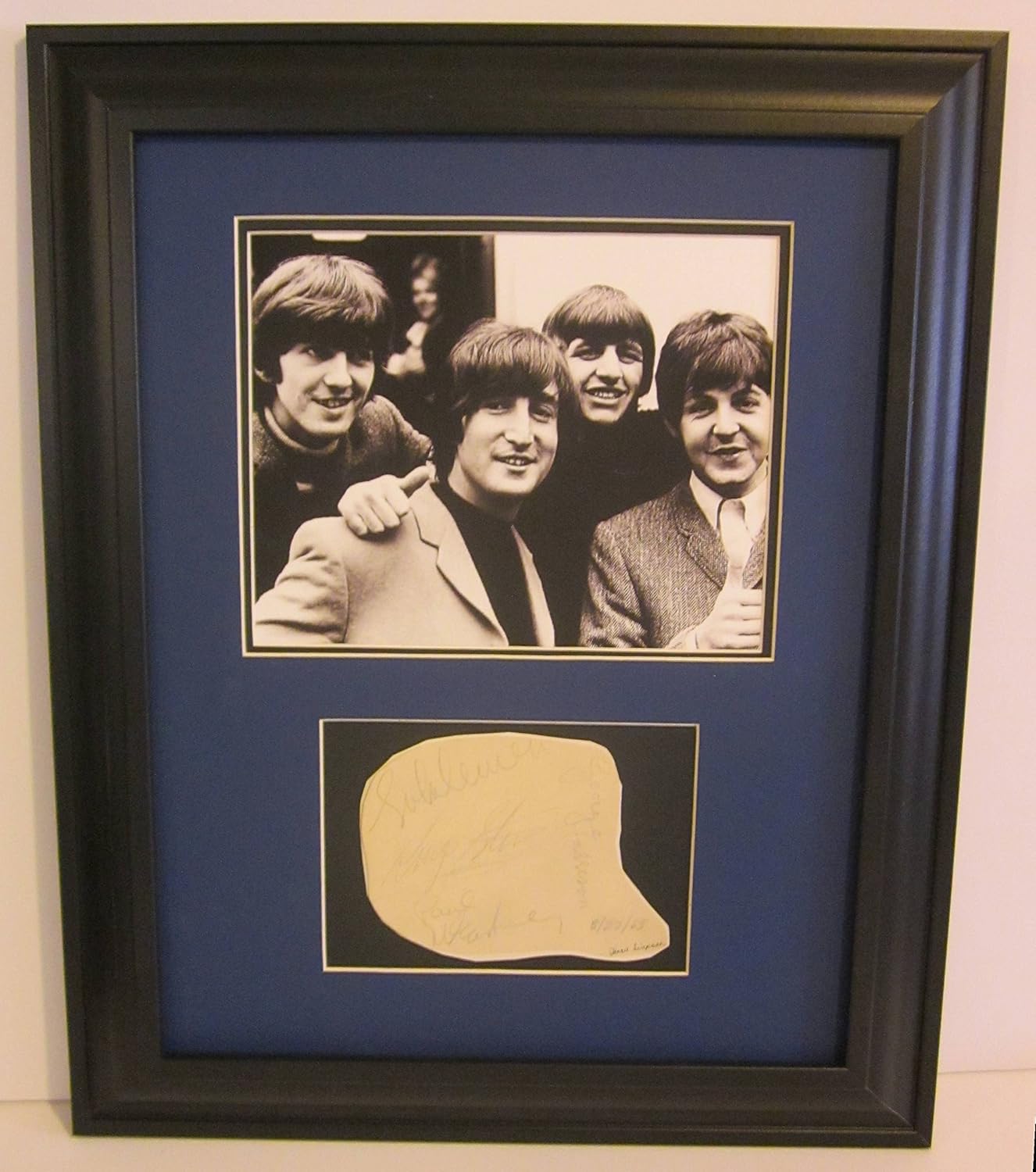 Beatles cut signature Card at Amazon's Entertainment Collectibles Store