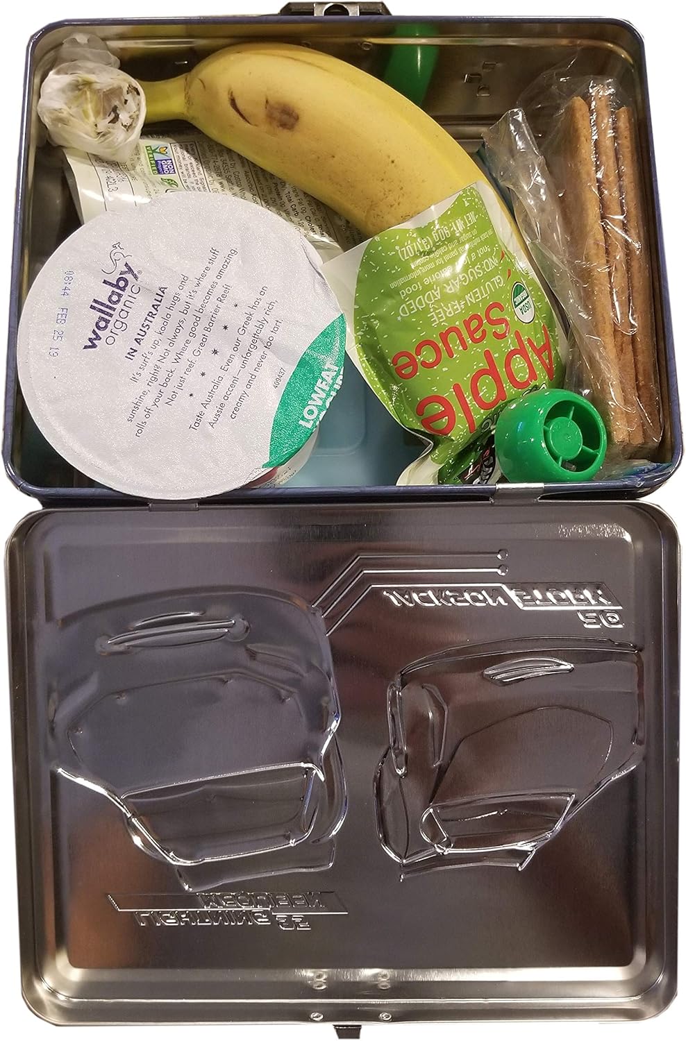 The Tin Box Company Vamprina – Juego de 2 latas, color rosa y azul ...