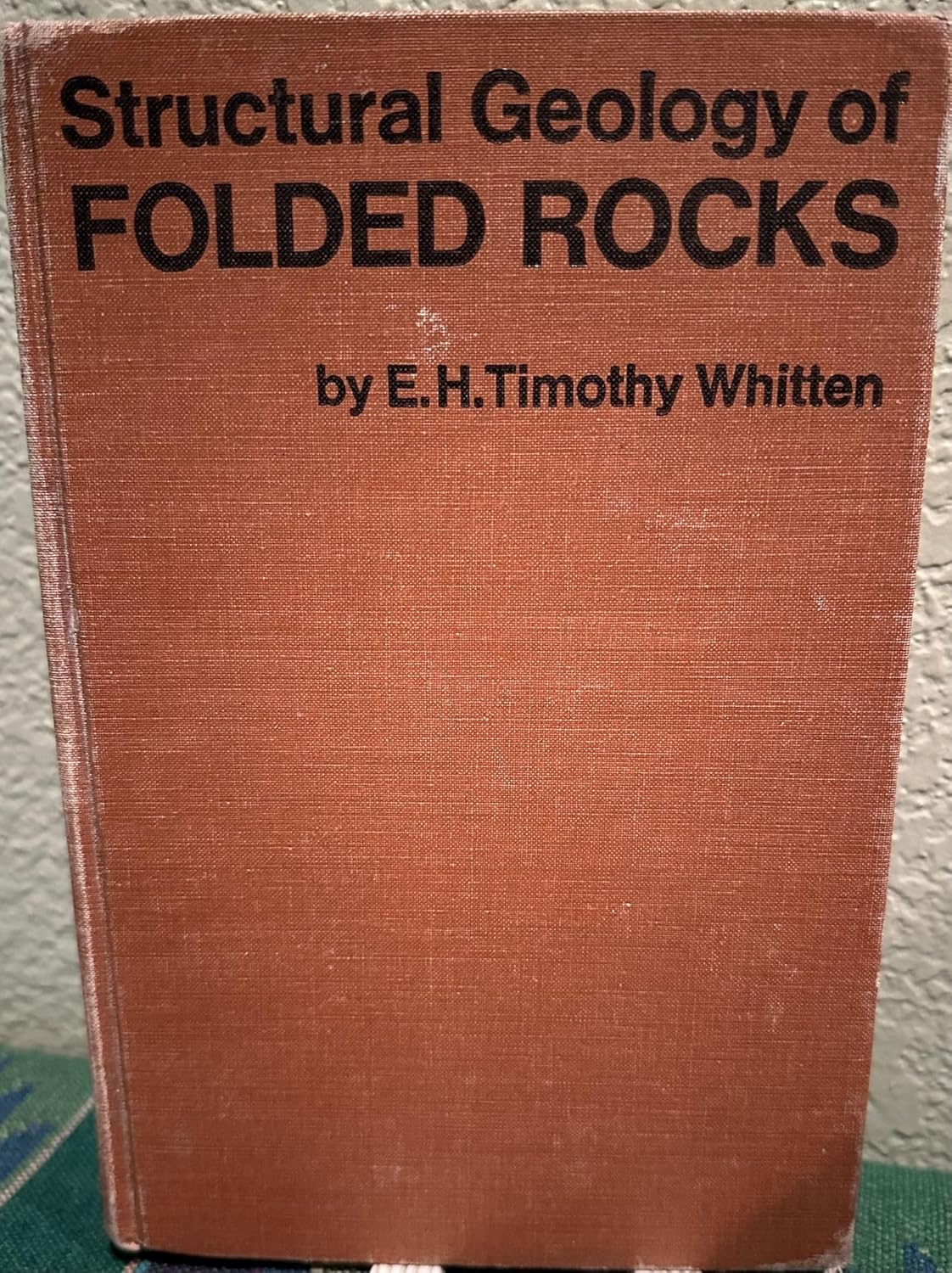 Structural geology of folded rocks (Rand McNally geology series ...