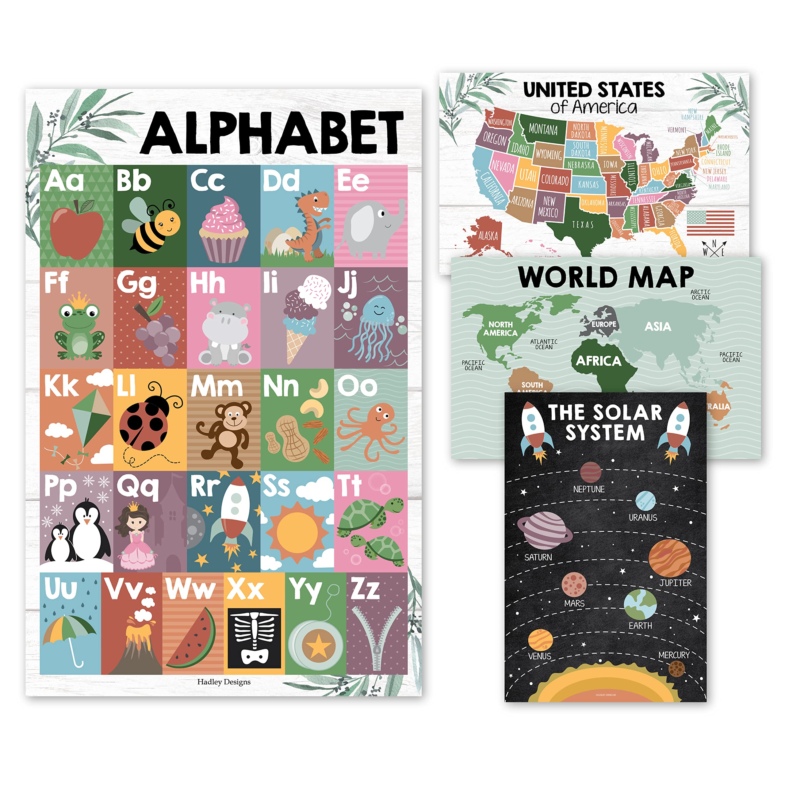 Buy 4 Farmhouse Pre K Learning s For Toddlers 1-3 - ABC For Toddlers ...