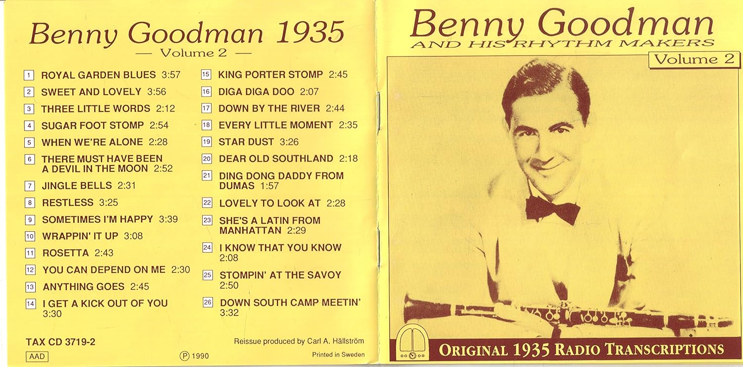 Benny Goodman - Original Radio Transcriptions - Amazon.com Music