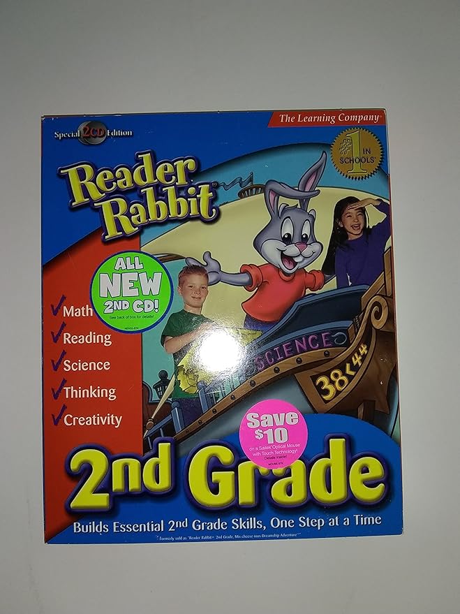 Amazon.com: Reader Rabbit 2nd Grade 2002 : Software