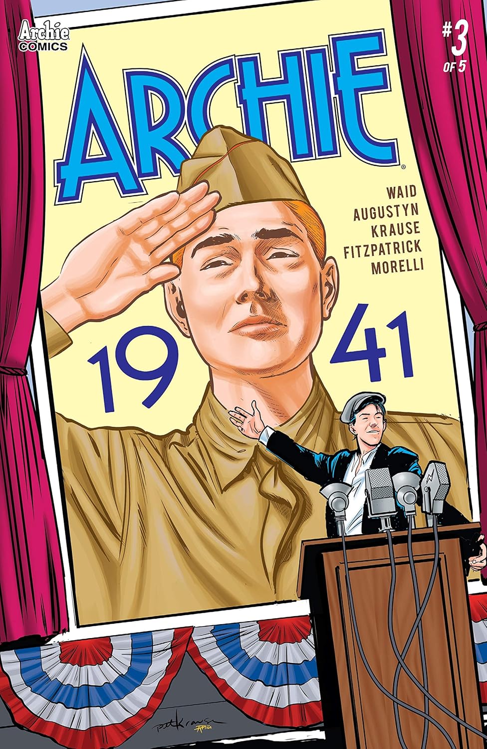 Amazon.com: Archie 1941 #3 (Archie: 1941) eBook : Waid, Mark, Augustyn ...