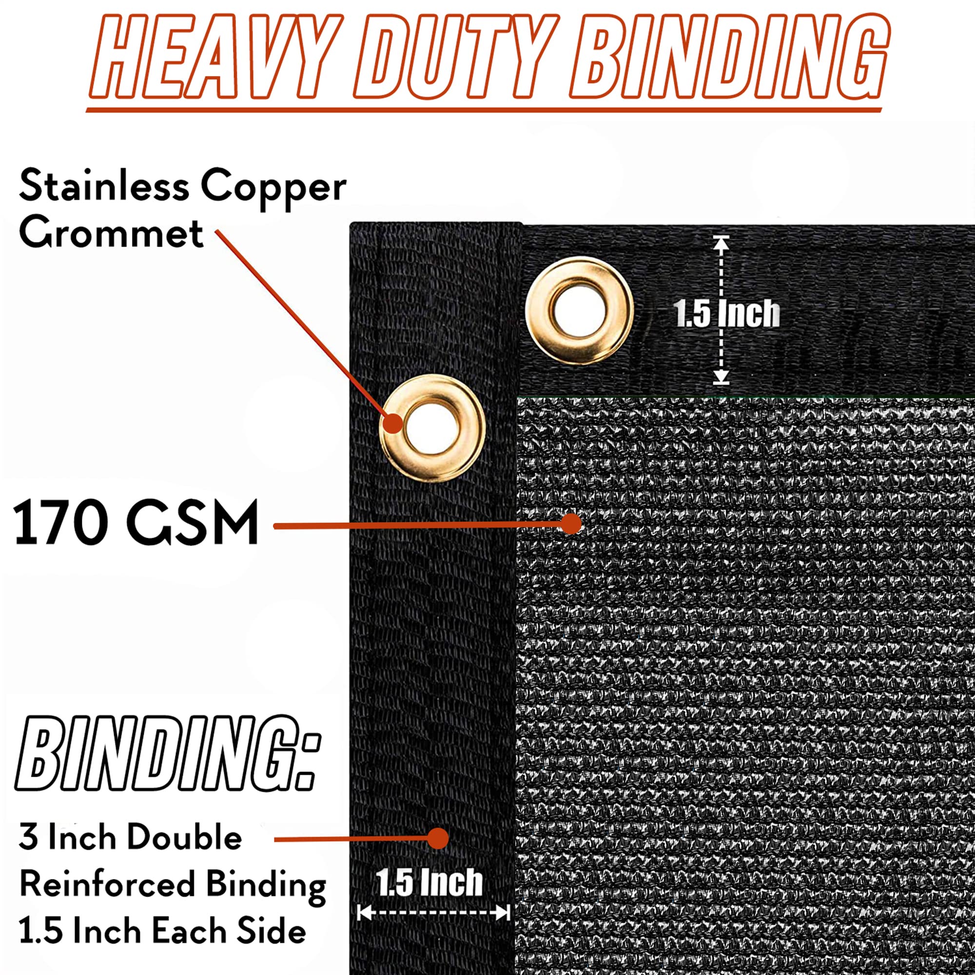 Snapklik.com : Palace World 3.5 X 20 Black Fence Privacy Screen ...