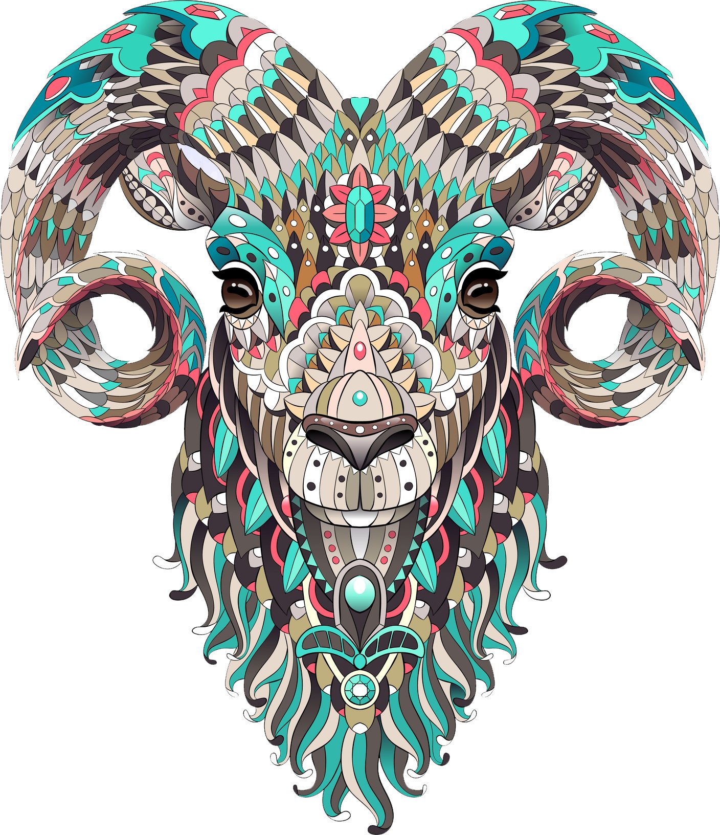 Watercolor Ram Tattoos Aries Tattoos – Chronic Ink