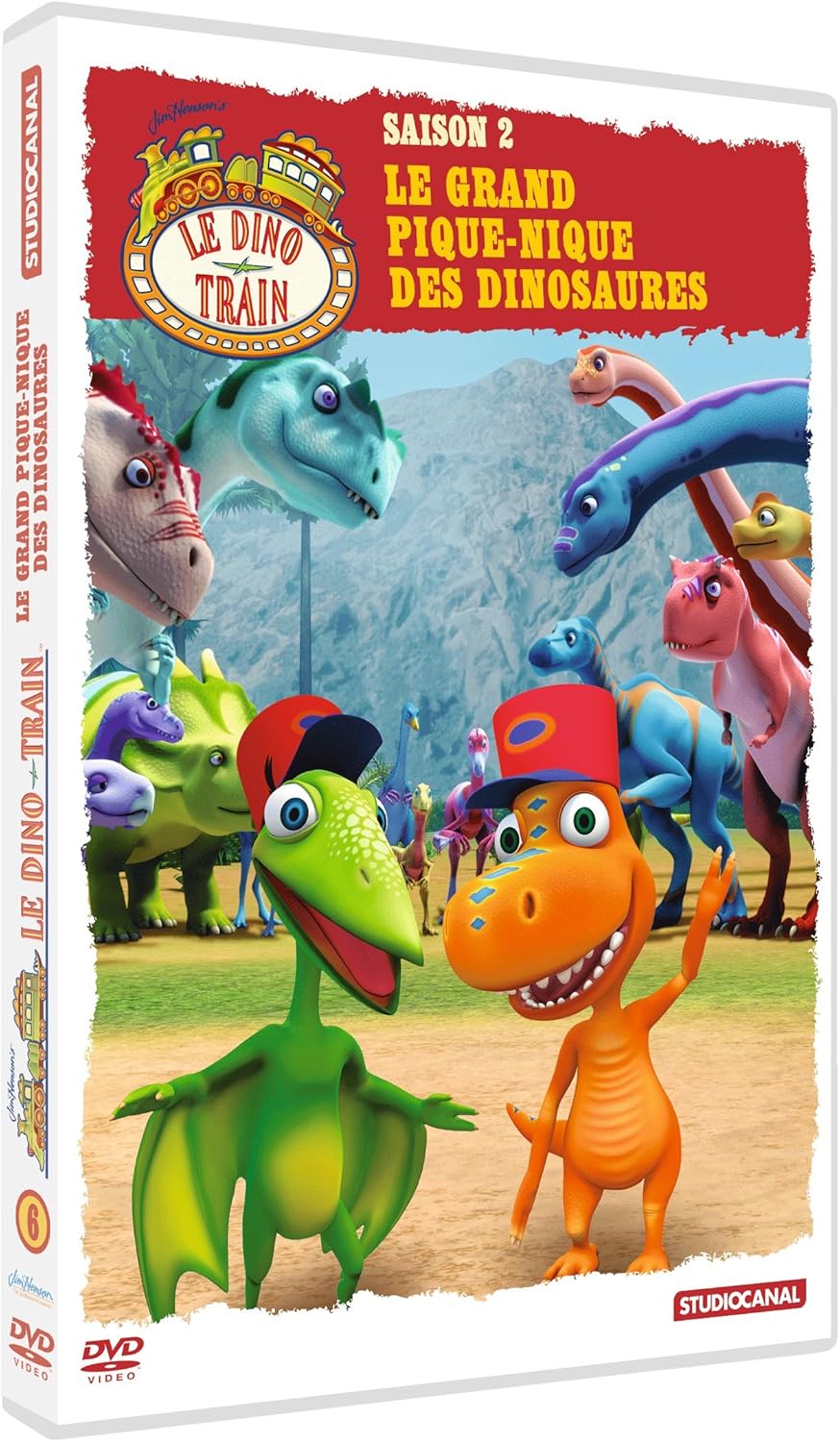 Le Dino Train-Saison 2-6-Le Grand Pique-Nique des Dinosaures: DVD et ...