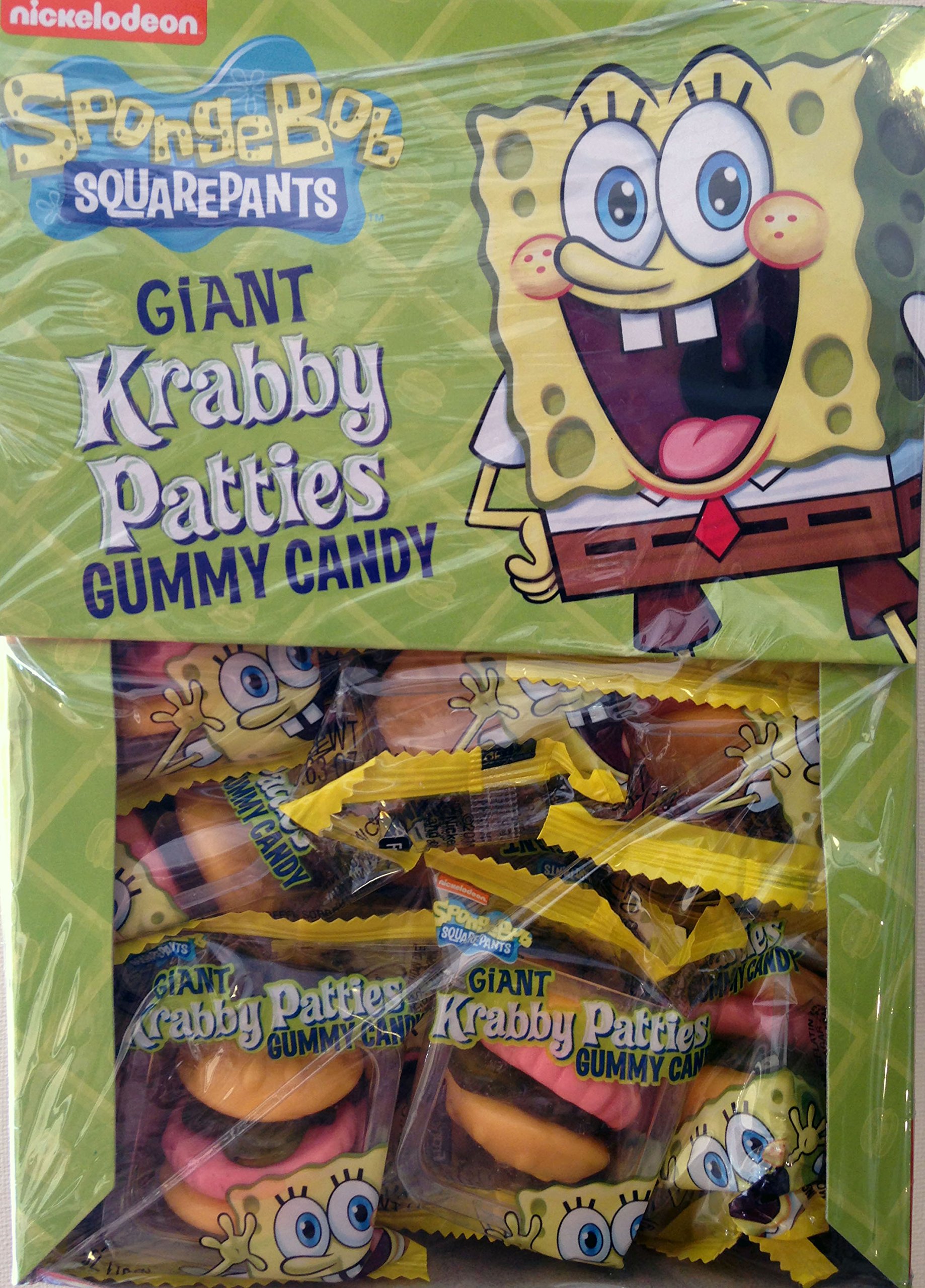 Snapklik.com : Spongebob Squarepants Giant Krabby Patties Gummy Candy