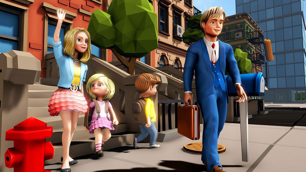 Virtual Family Fun Games Adventure Simulator 3D 2023: Happy Family ...