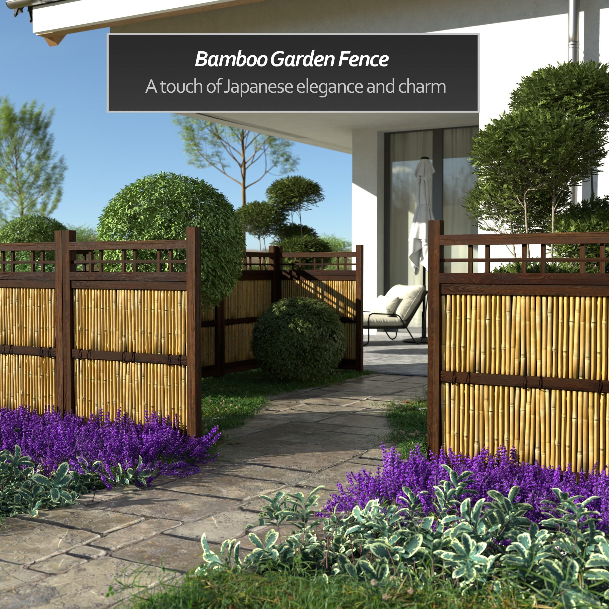 Oriental Fencing Styles Japanese Garden Superior Deluxe Screen Fencing