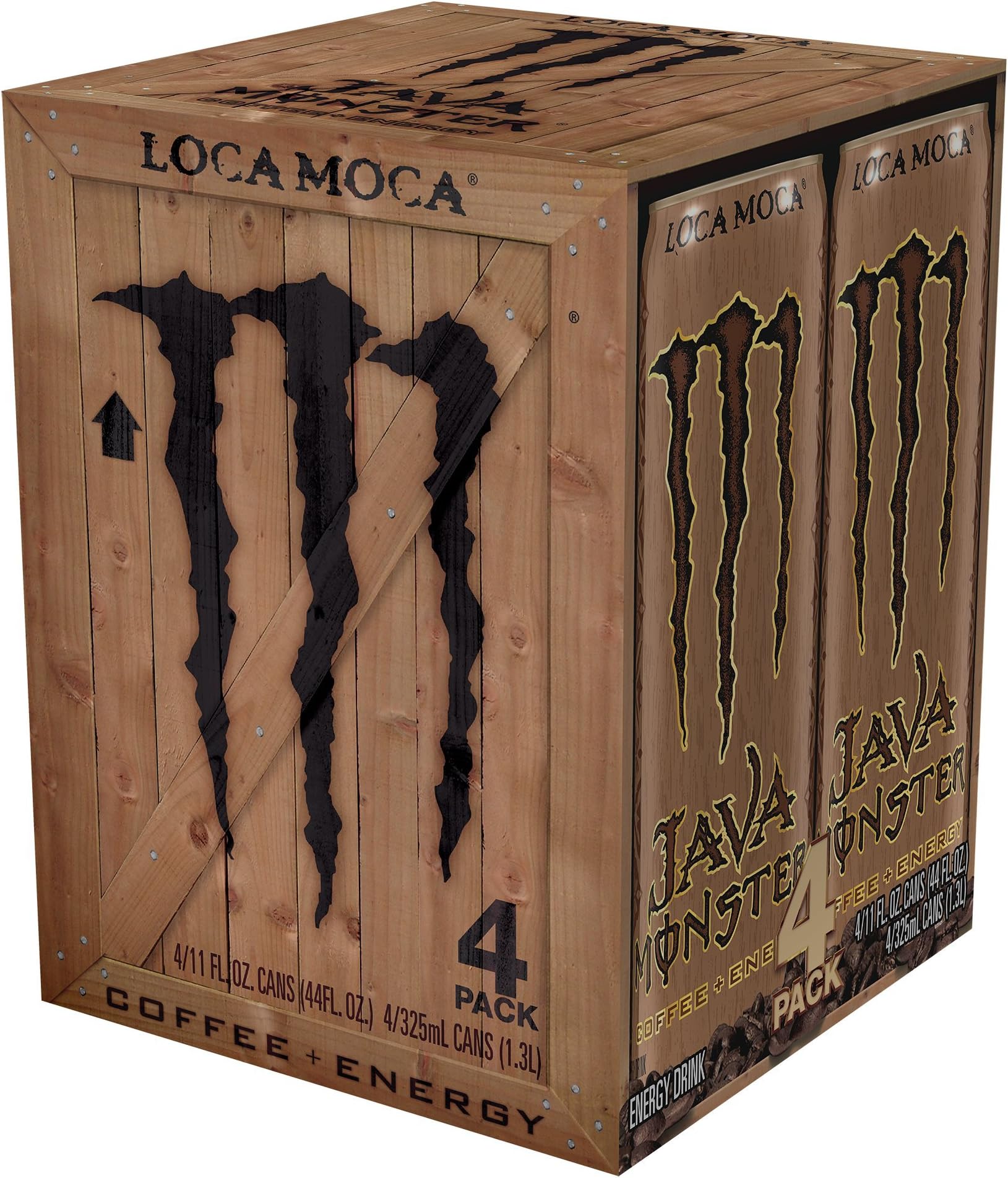 Amazon.com : Monster Energy Java Monster Mean Bean, Coffee + Energy ...
