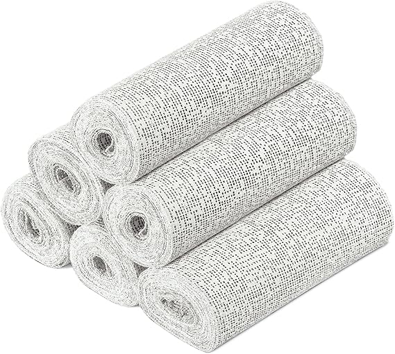 Amazon.com: Navaris Plaster Cloth Rolls (L, Pack of 6) - Gauze Bandages ...