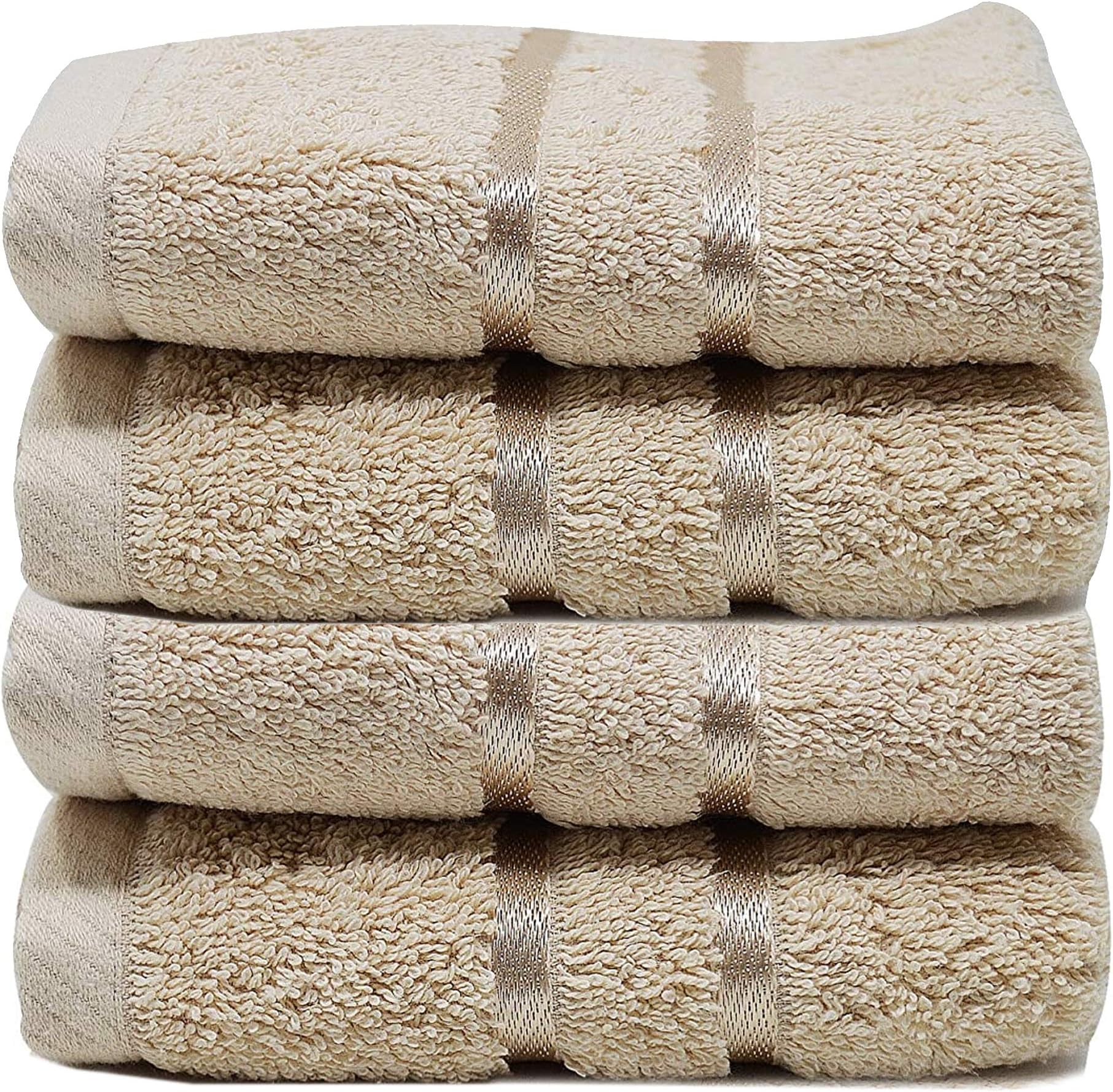 Casabella 12 Pack Flannel Face Cloth - 100% Cotton Face Towels Soft ...