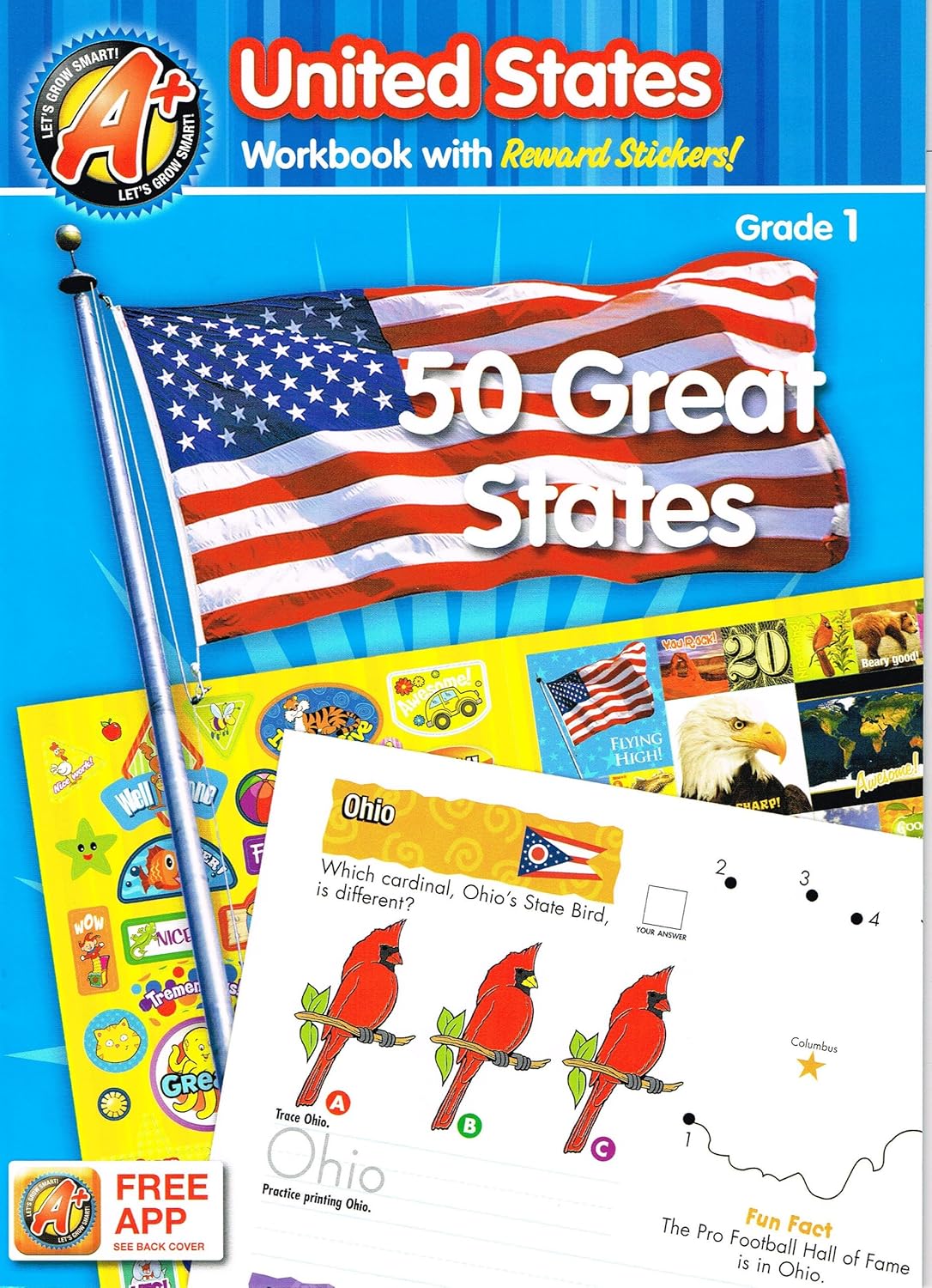 A+ Let's Grow Smart! (United States Workbook with Reward Stickers! and ...