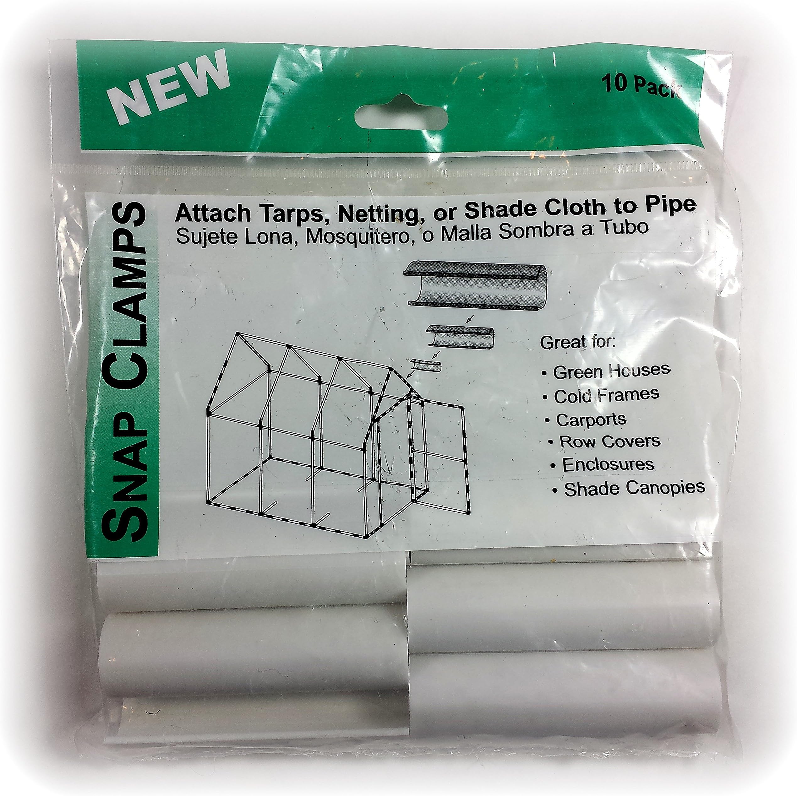 40 Pack | Light Grip Snap Clamps - 4" x .5" - Amazon.com