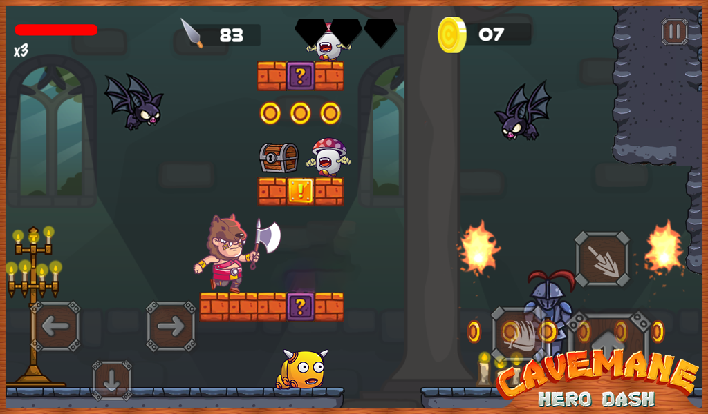 Caveman Hero Dash: Jurassic World Escape - App on Amazon Appstore