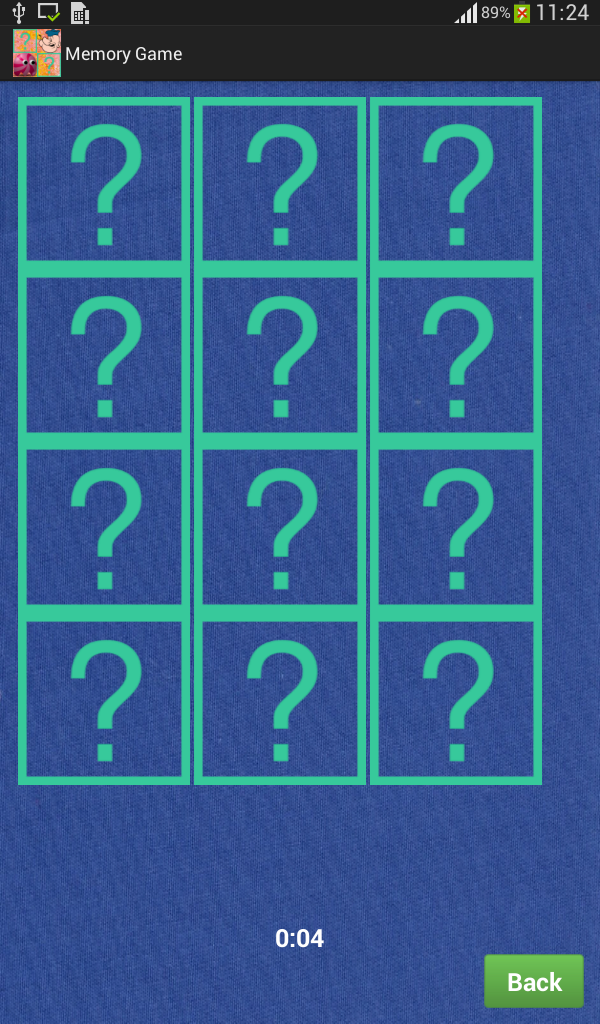 Kids Cartoon Memory Game - App on Amazon Appstore