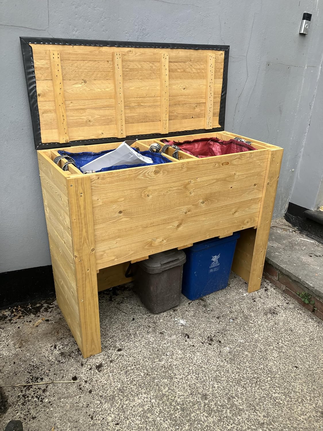 Double Decker Recycling Storage Unit : Amazon.co.uk: Garden