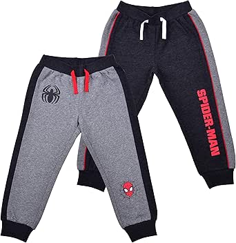 Amazon.com: Marvel Spider-Man Boys 2 Pack Pants for Toddlers and Big ...