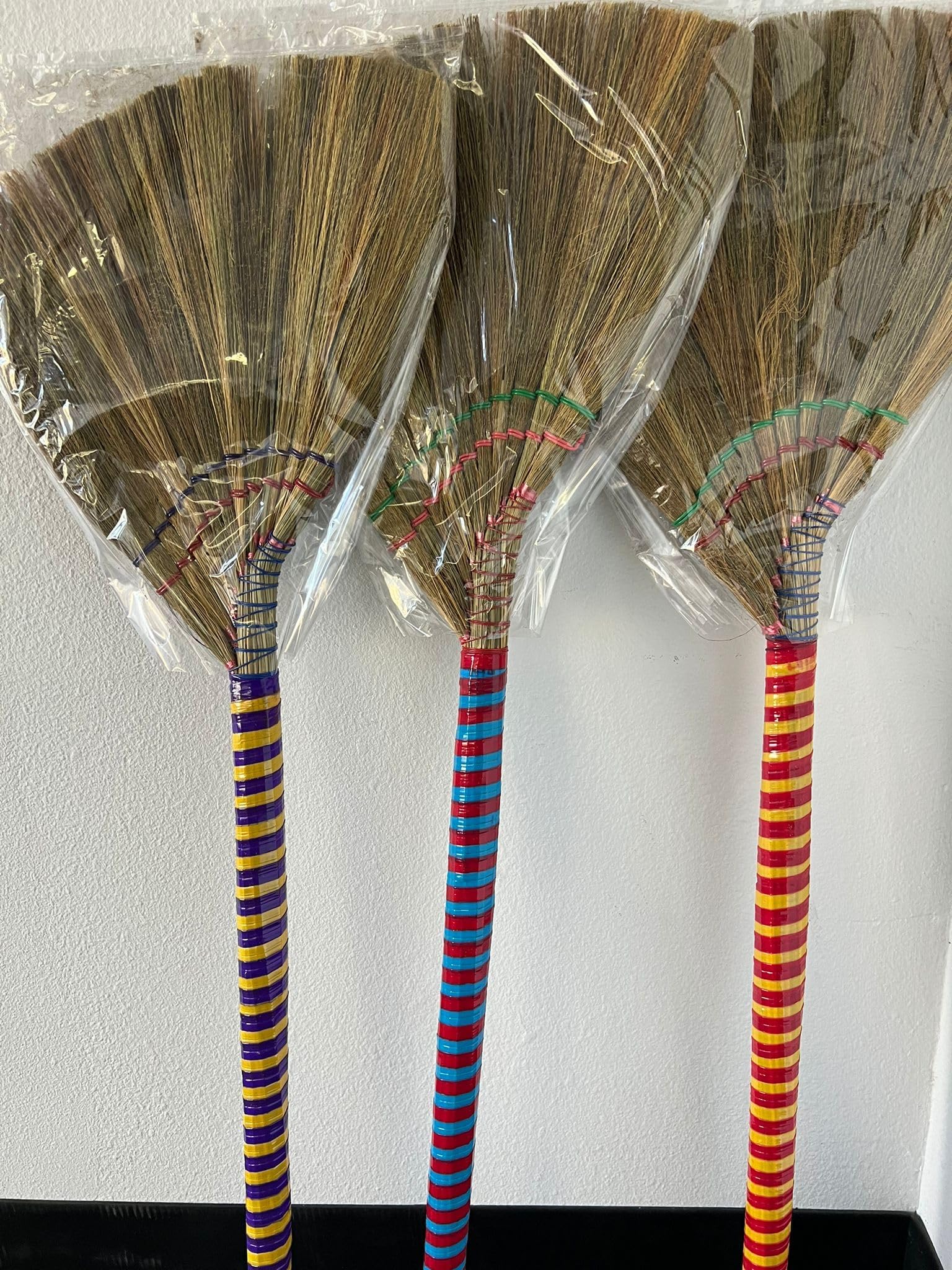 Amazon.com: (4 Packs) Authentic Handmade Asian Brooms - Premium ...