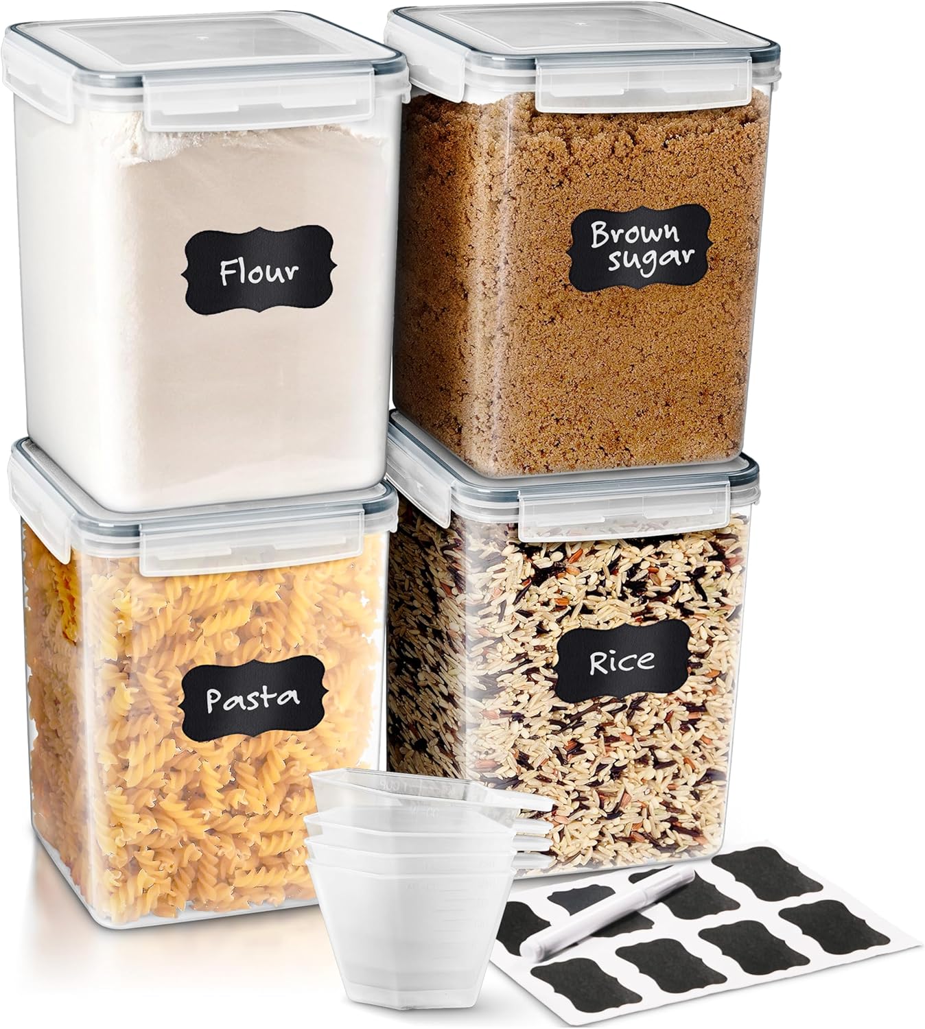 Amazon.com: EARTH&ANIMALS Airtight Food storage container 5.2L/176oz ...