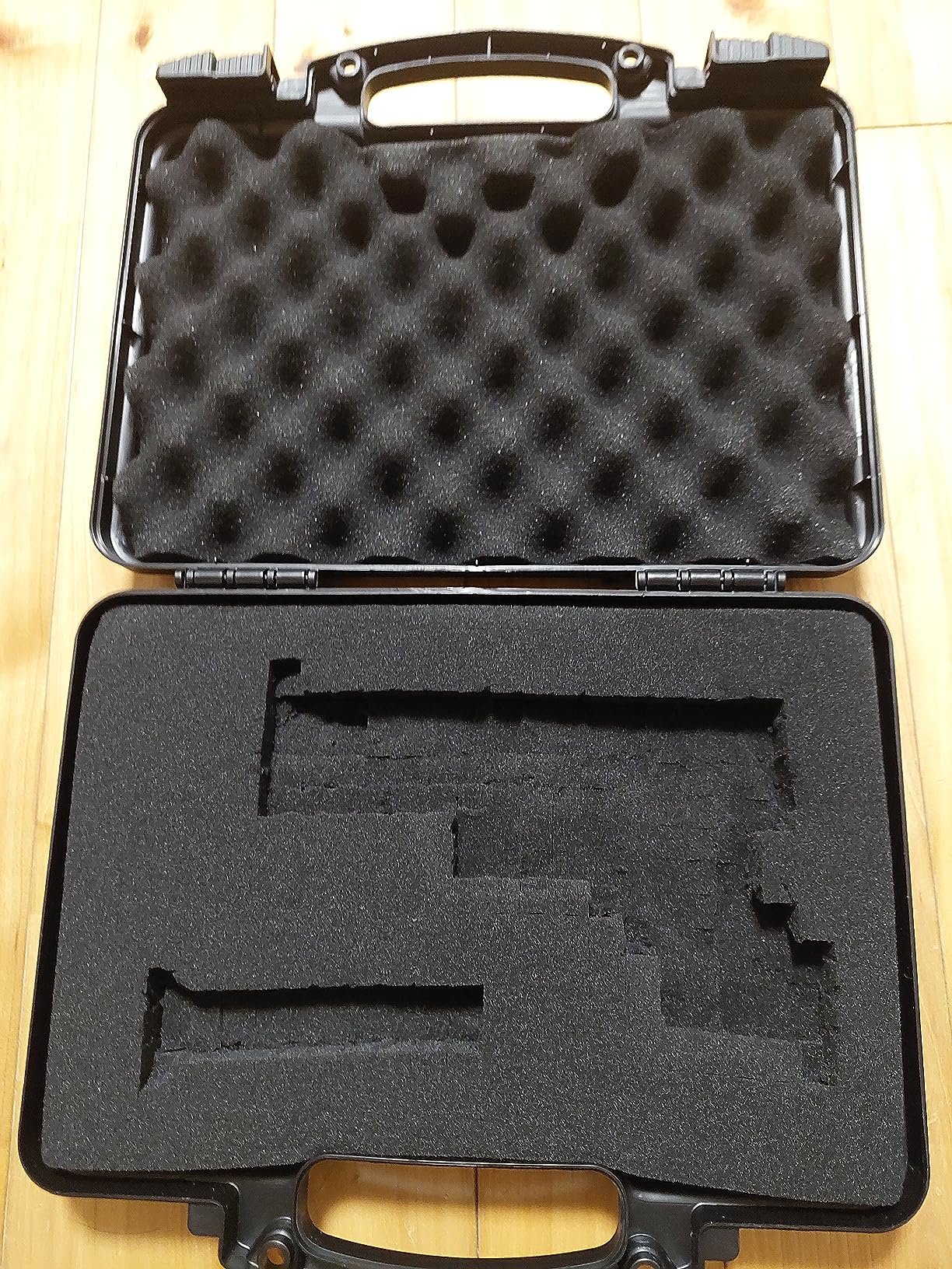 Amazon.co.jp: MILITARY-BASE ABS Handgun Carrying Hard Gun Case 11.4 ...