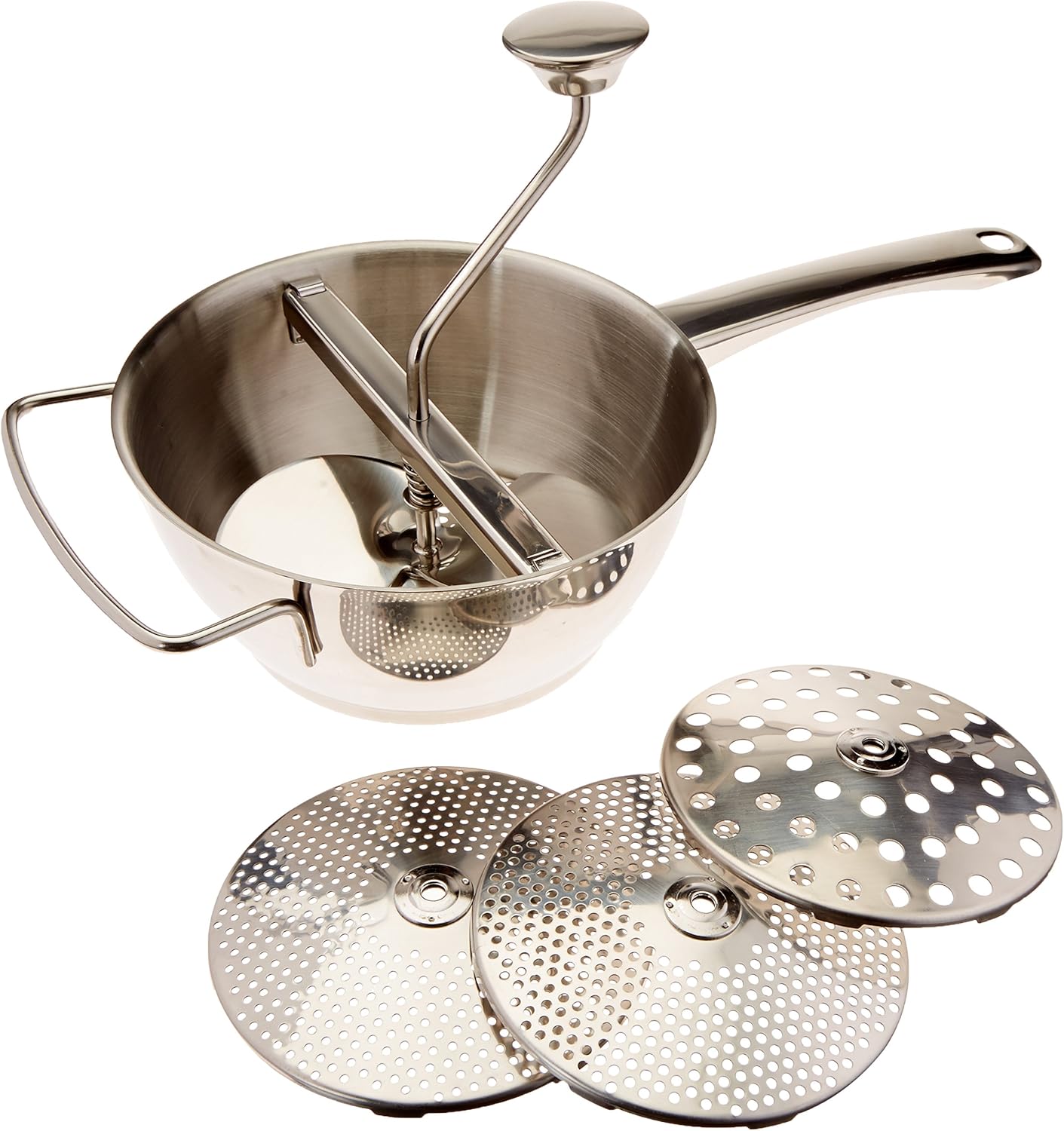 Amazon.com: WINWARE Stainless Steel Vegetable Mill, 2 Quart - 1 set ...