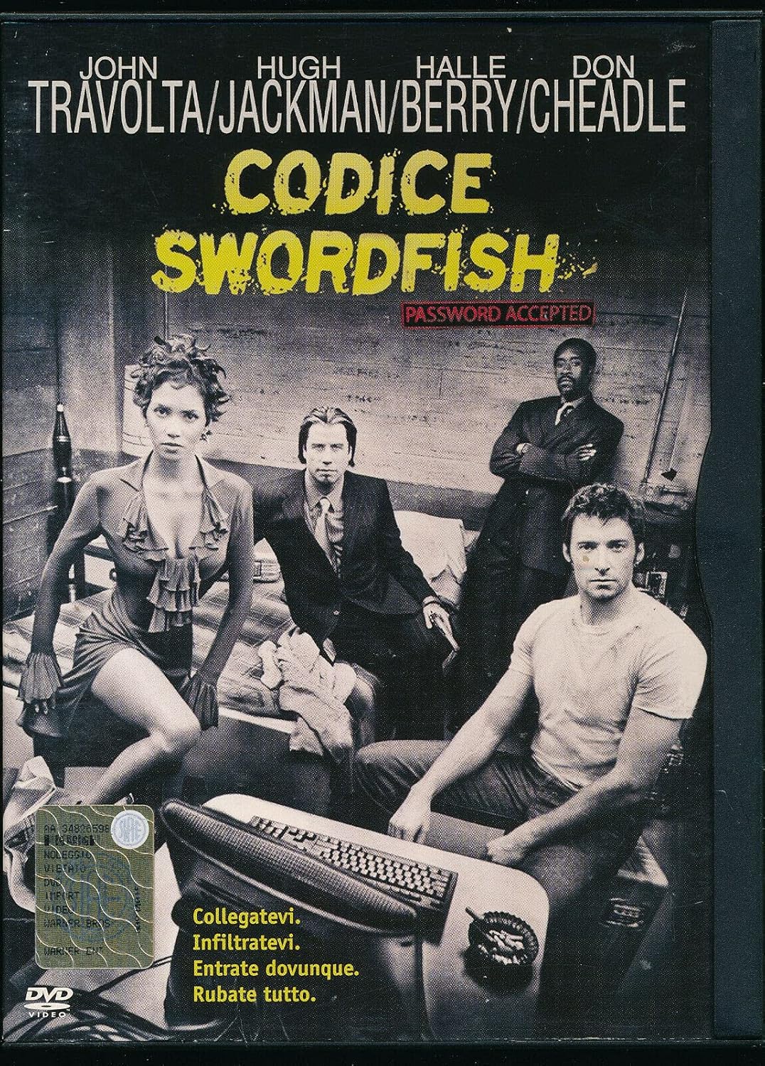 Codice: swordfish: Amazon.it: Halle Berry, Sam Shepard, John Travolta ...