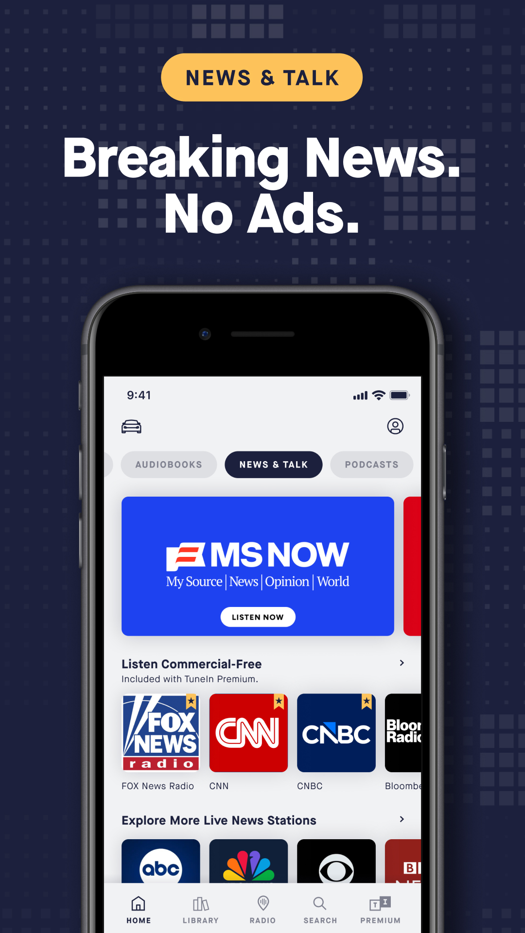 TuneIn Radio Pro - App on Amazon Appstore