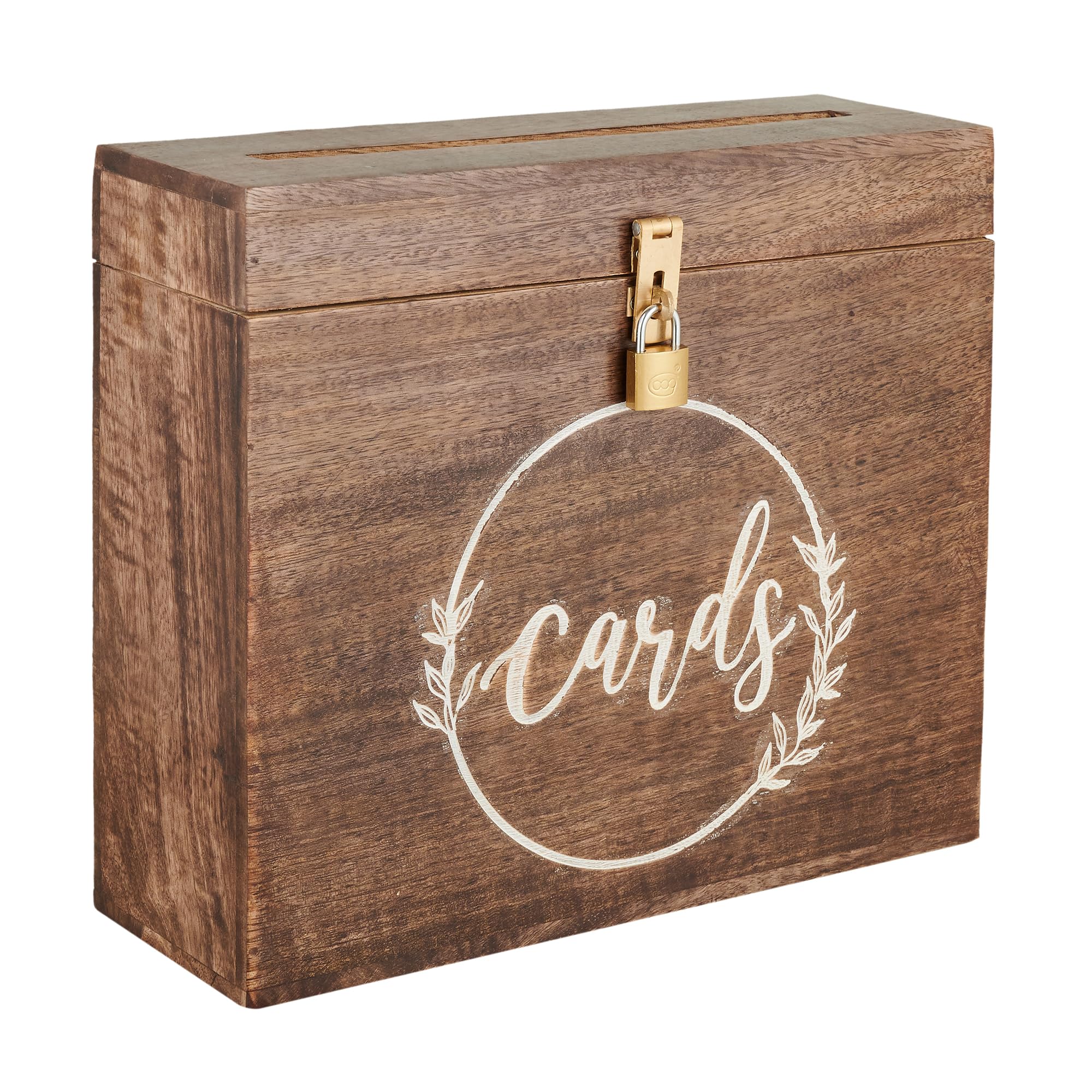 Amazon.com: Eximious India Wedding Card Box with Card Slit and Lock 12 ...