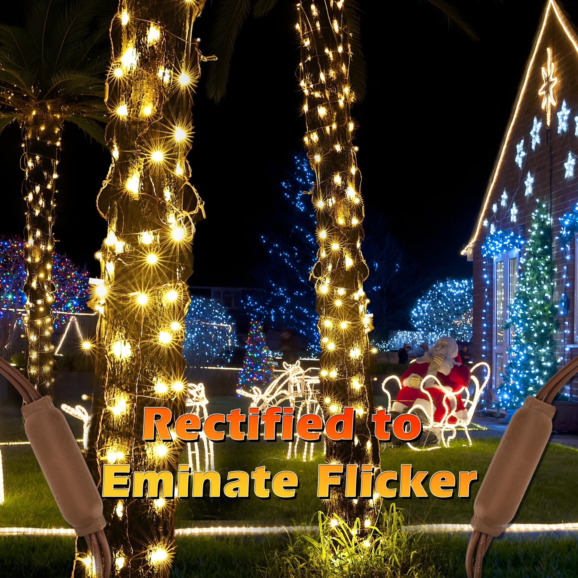 Snapklik.com : Christmas Tree Trunk Light, 20" X 45" 50 LED 5MM ...
