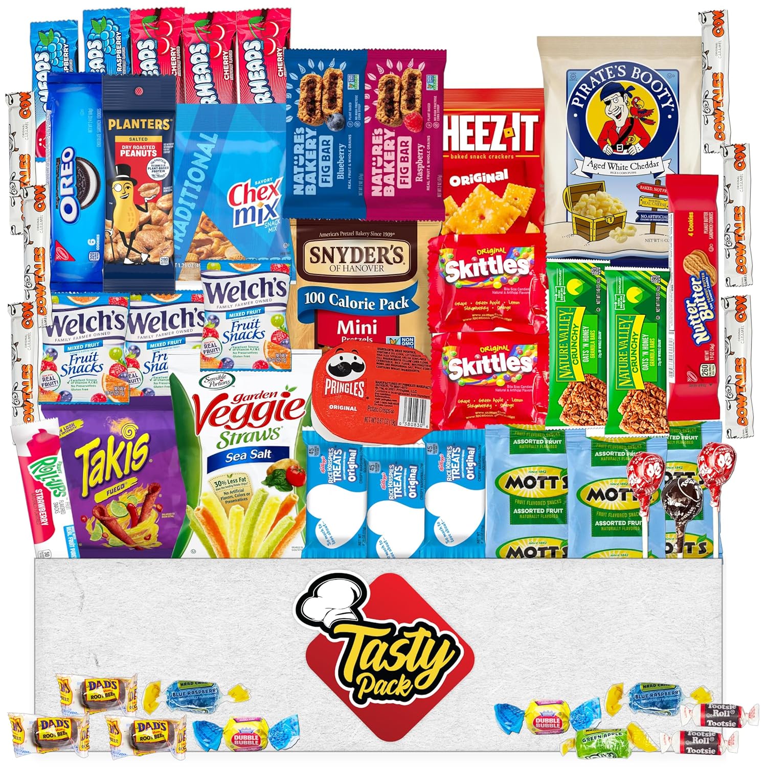Amazon.com: TastyPack Variety Snack Box Care Package - Chips, Cookies ...