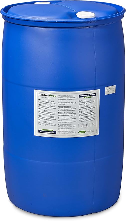 GreenChem 200L Stainless Steel AdBlue Drum, ISO22241 Compliant, VDA ...
