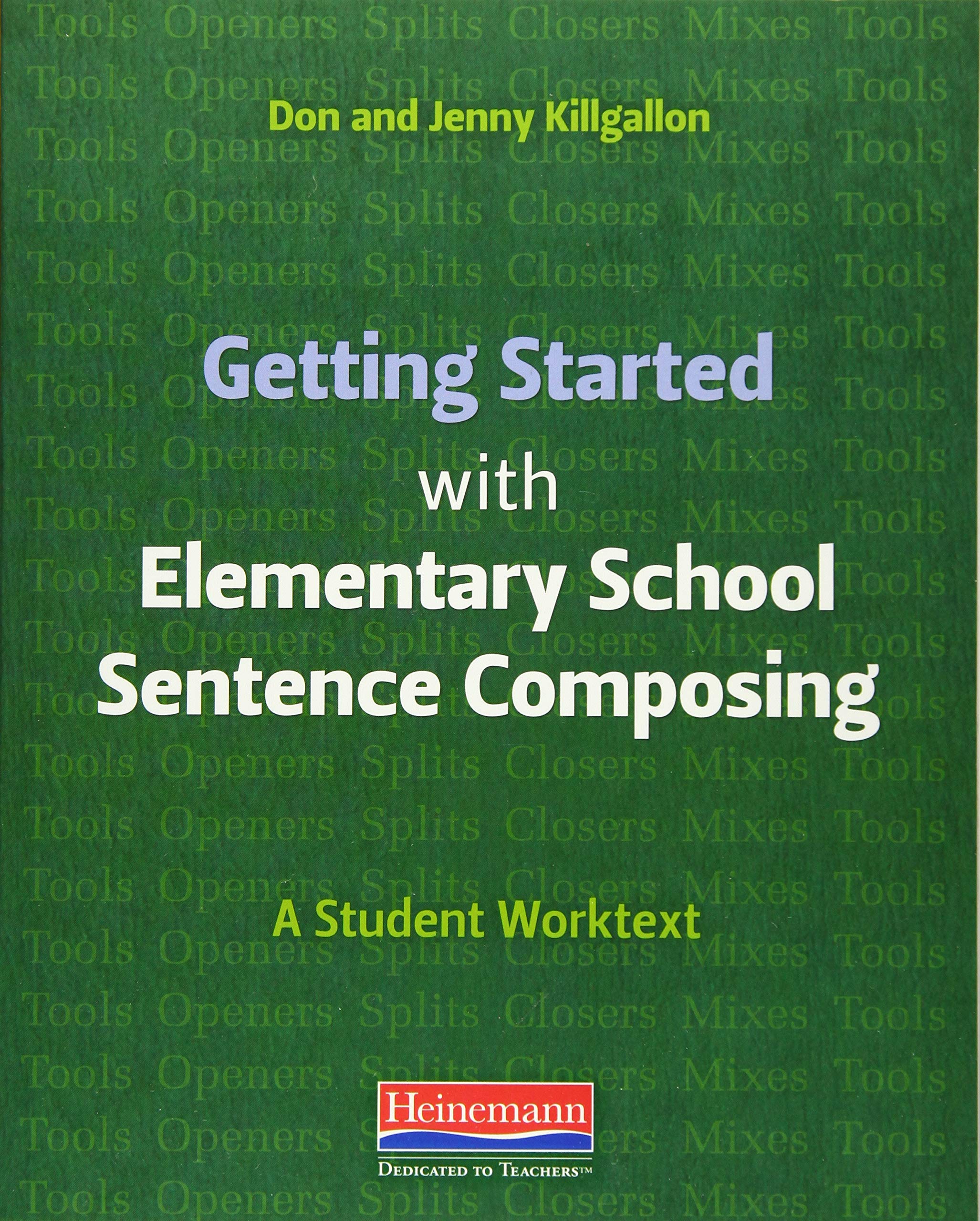 Amazon.com: Getting Started with Elementary School Sentence Composing ...