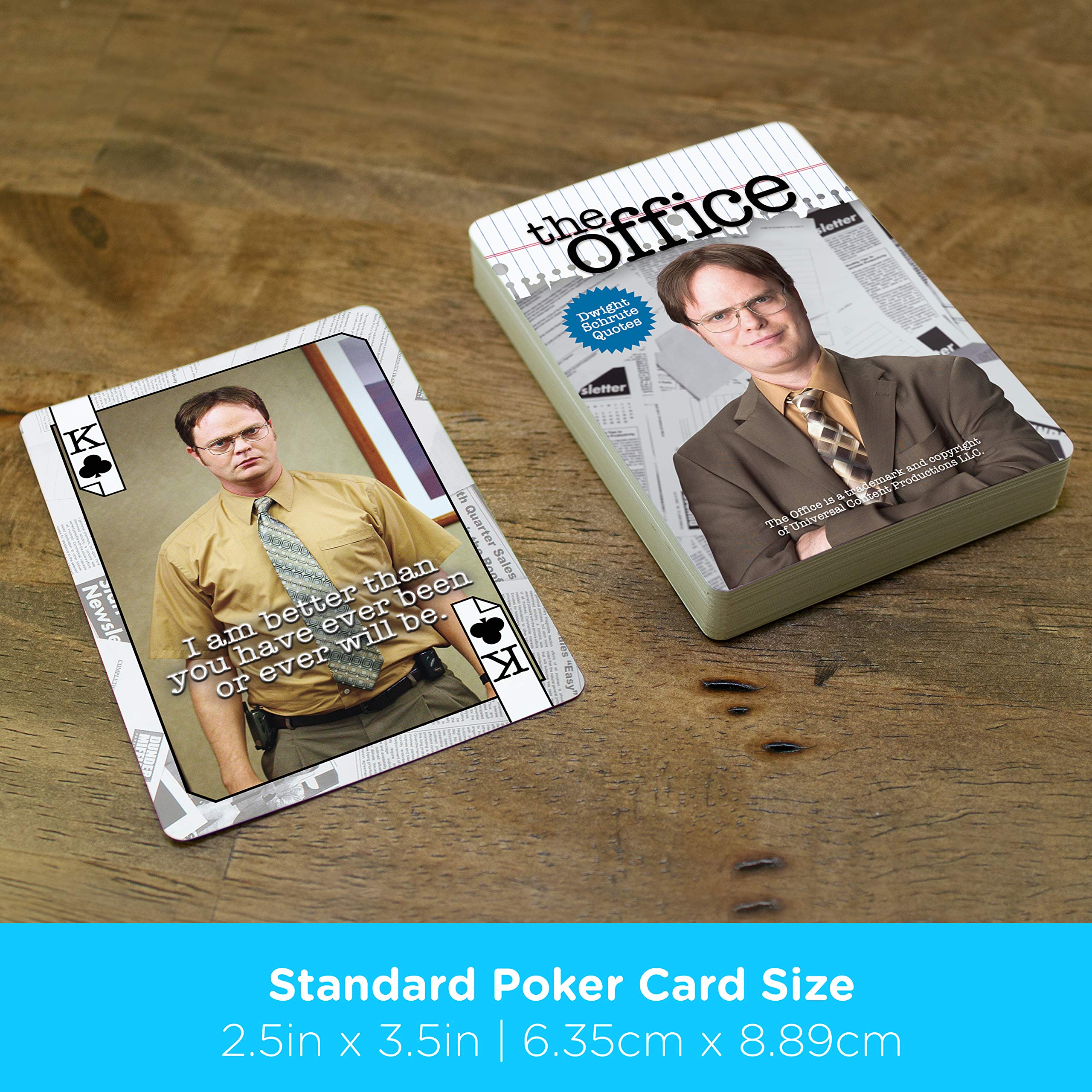 Snapklik.com : The Office Dwight Quotes Playing Cards - Dwight Themed ...