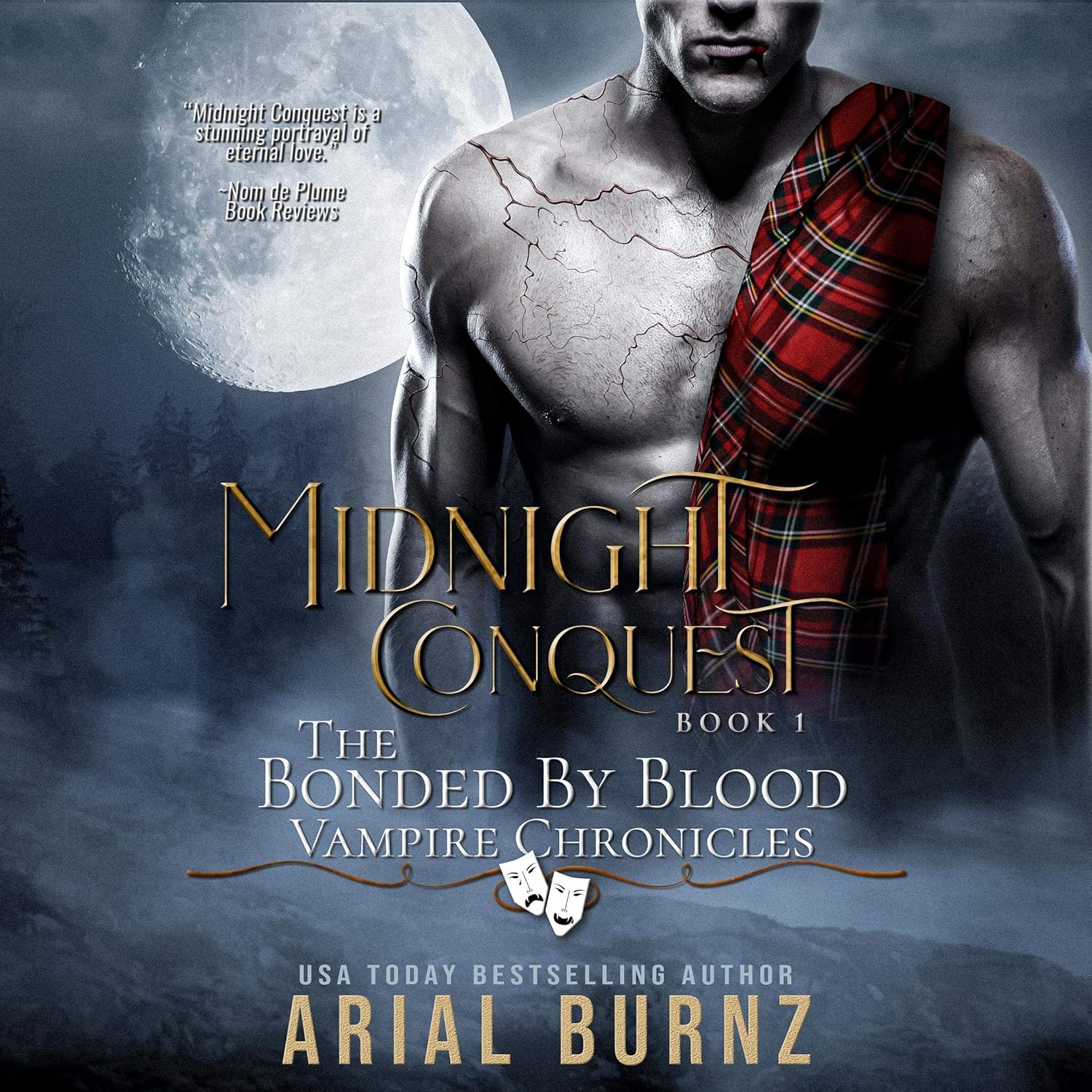 Amazon.com: Midnight Conquest: Bonded by Blood Vampire Chronicles, Book ...