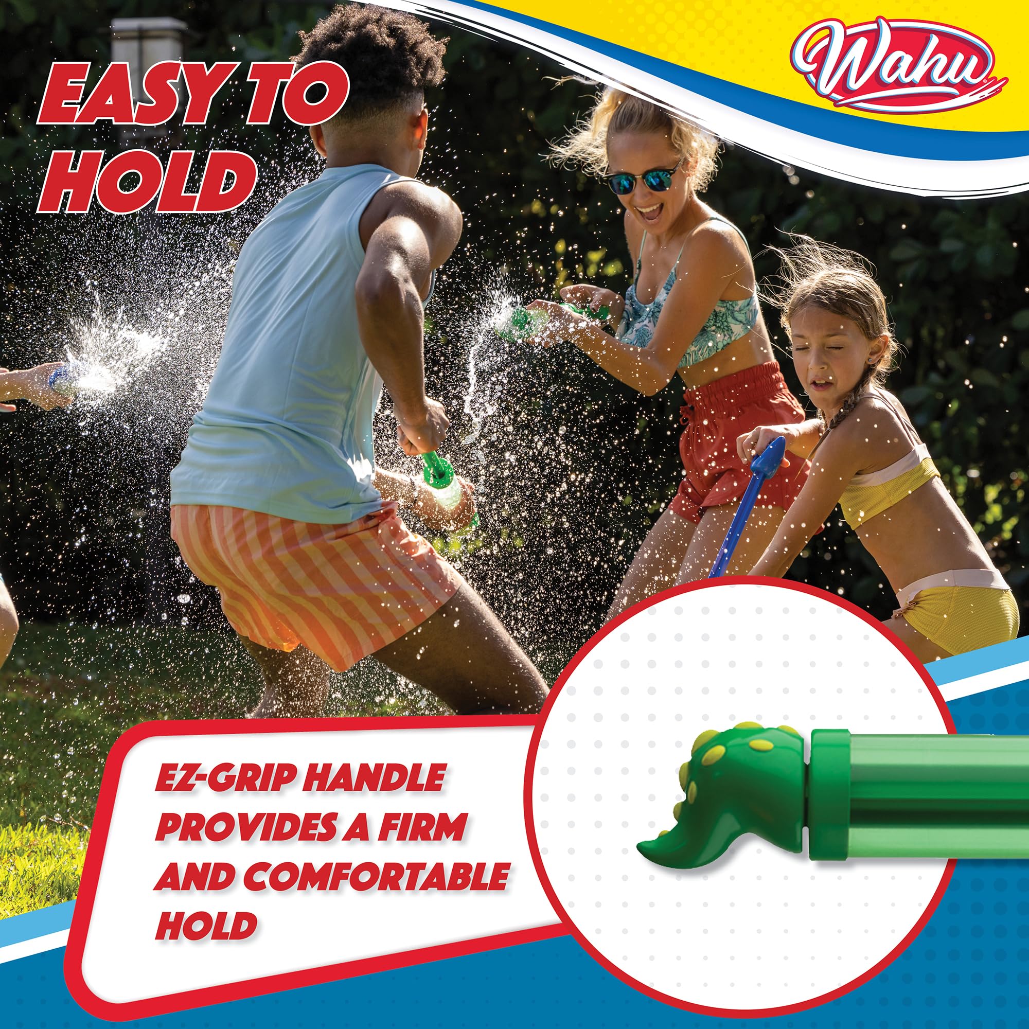 Wahu Water Chompers Alligator Water Blaster Toy for Kids Ages 8+, Kids ...